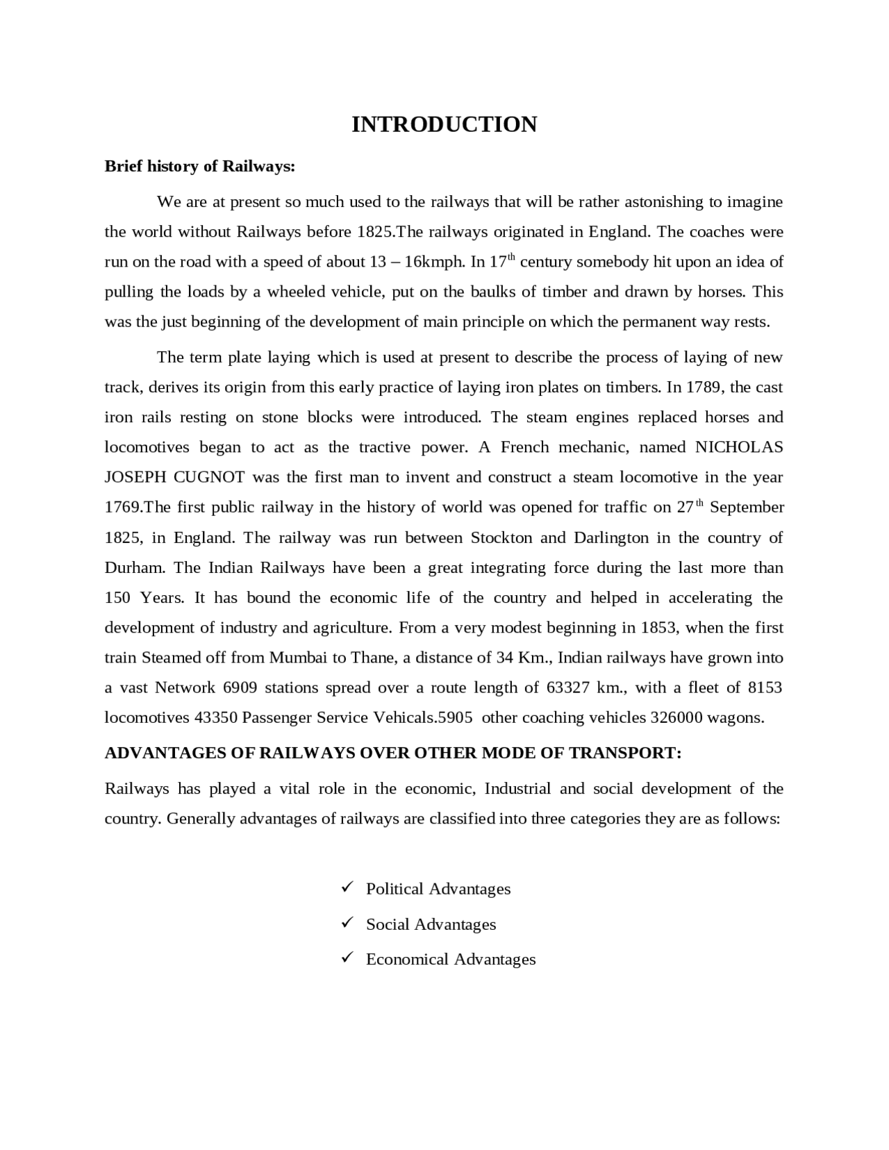 About the Track Relaying System - Docsity