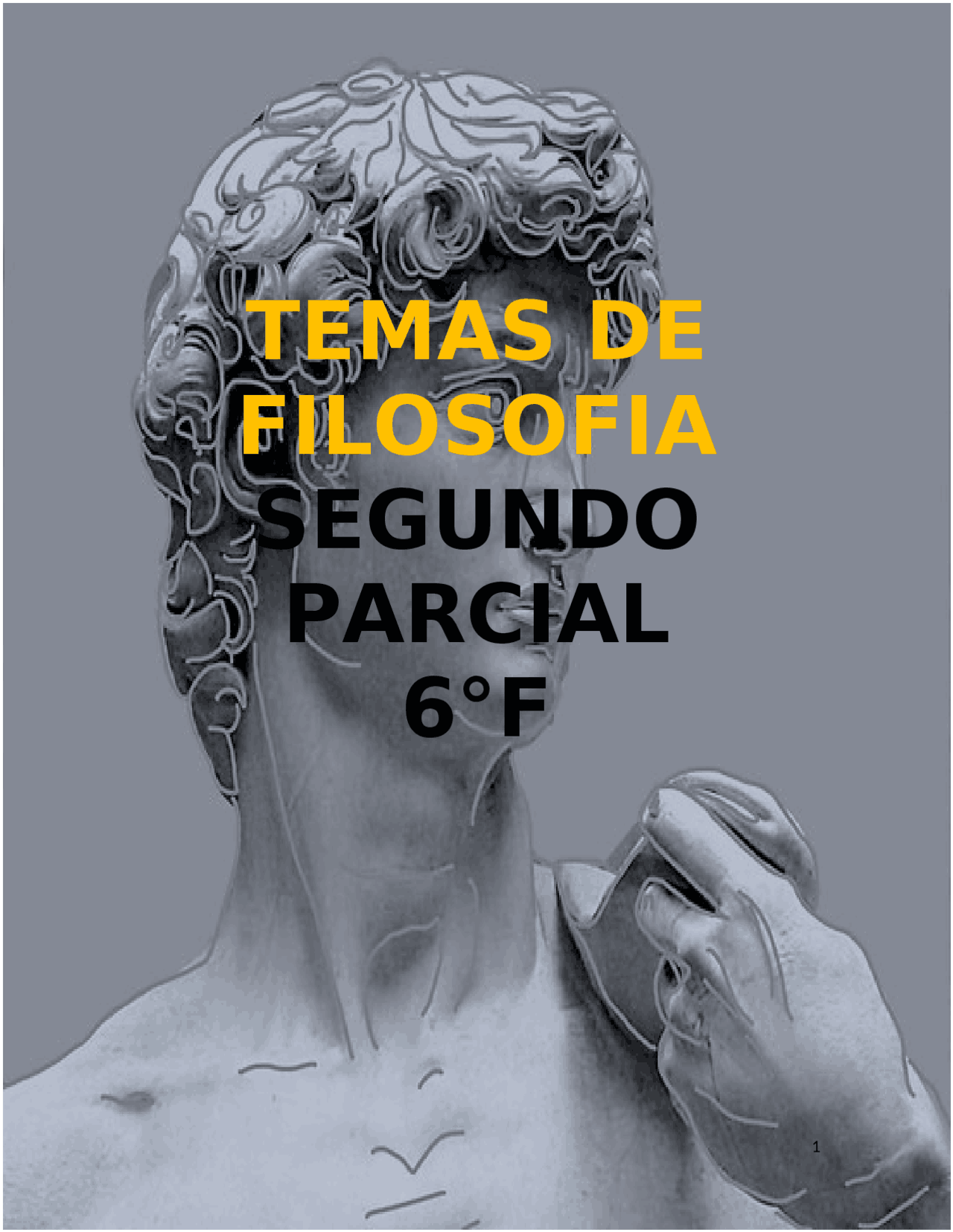 Filósofos y temas de filosofía - Docsity