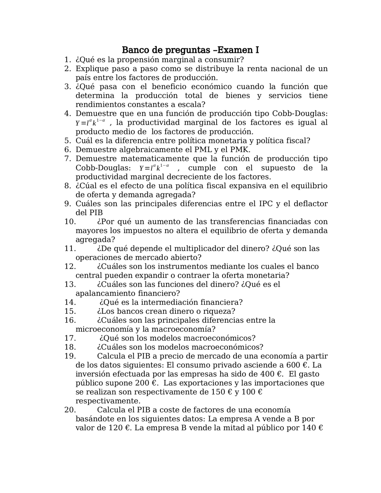 Macroeconomía 1 Capitulo 12 Y 3 Mankiw Apuntes De Macroeconomía
