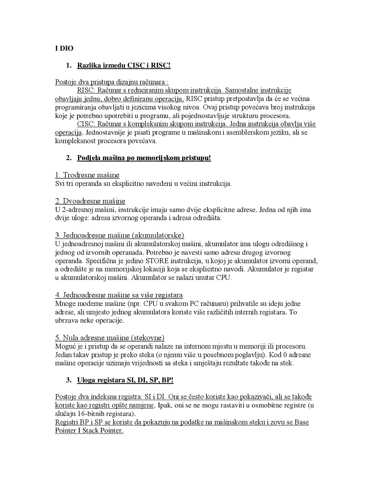 Skripta Pitanja Iz Sistemskog Programiranja Rezime Predlog