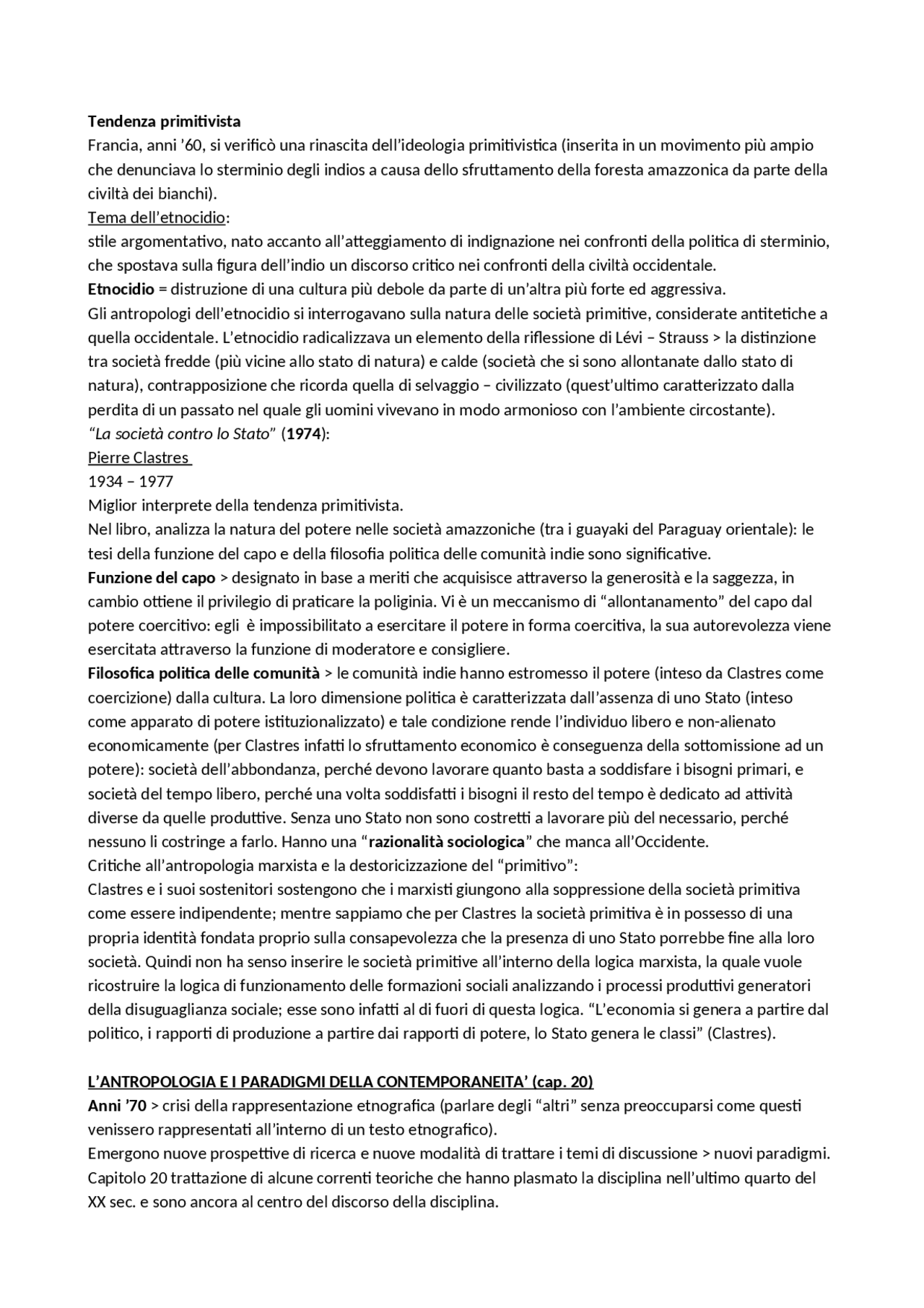Storia Dellantropologia Ugo Fabietti Docsity