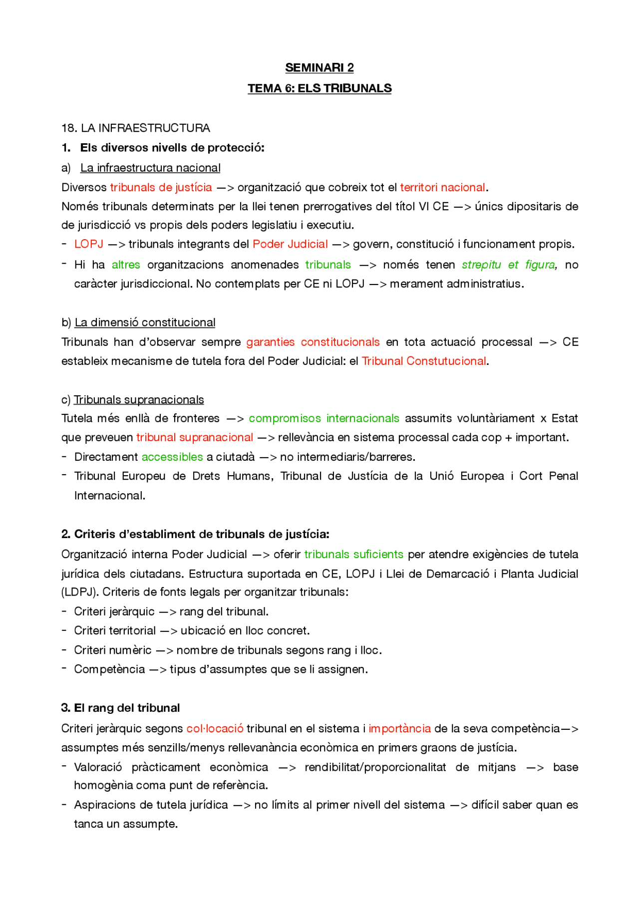 Resumen Processal 1r Upf Docsity