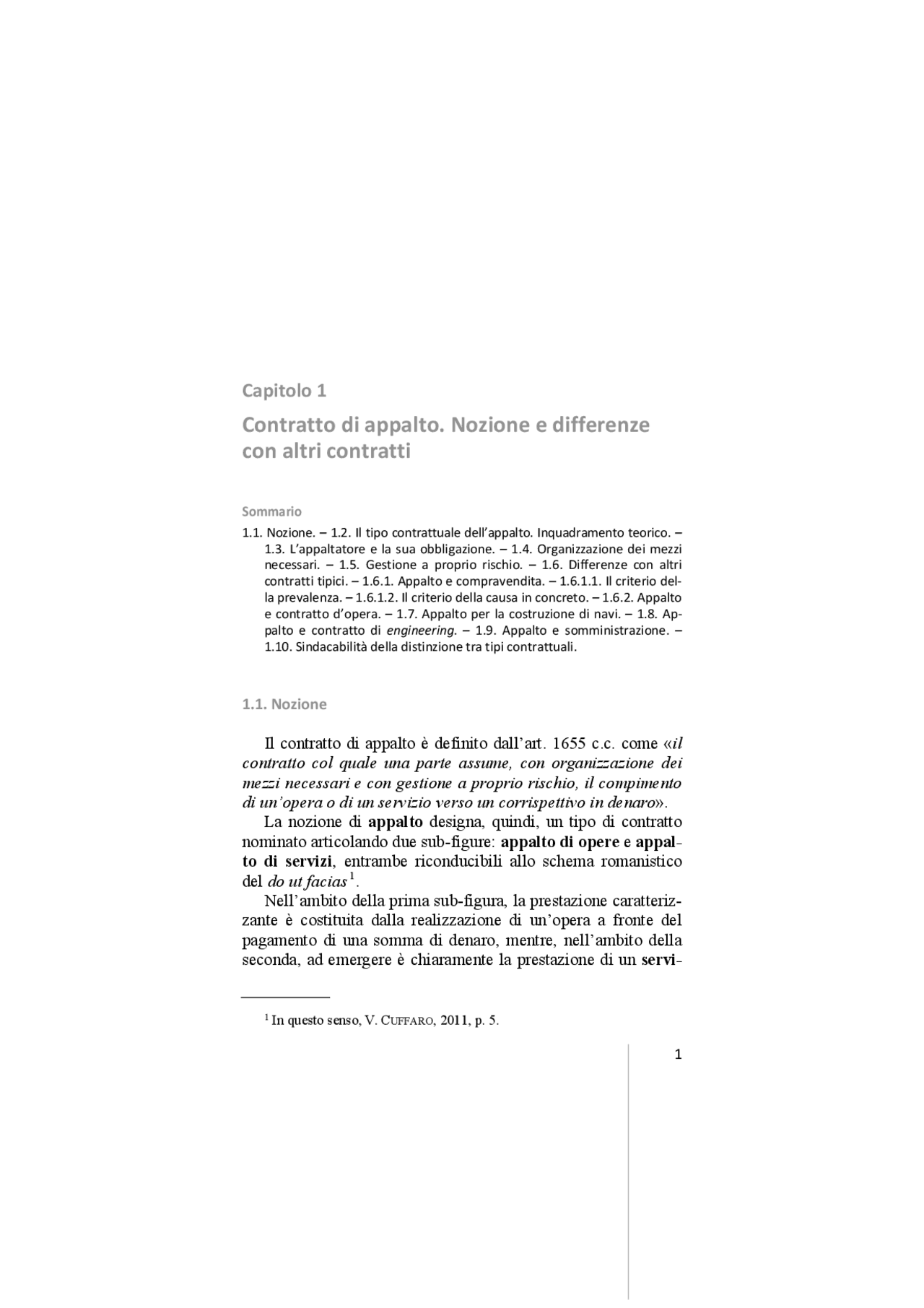 Appalto Appunti Concetti Fondamentali Docsity