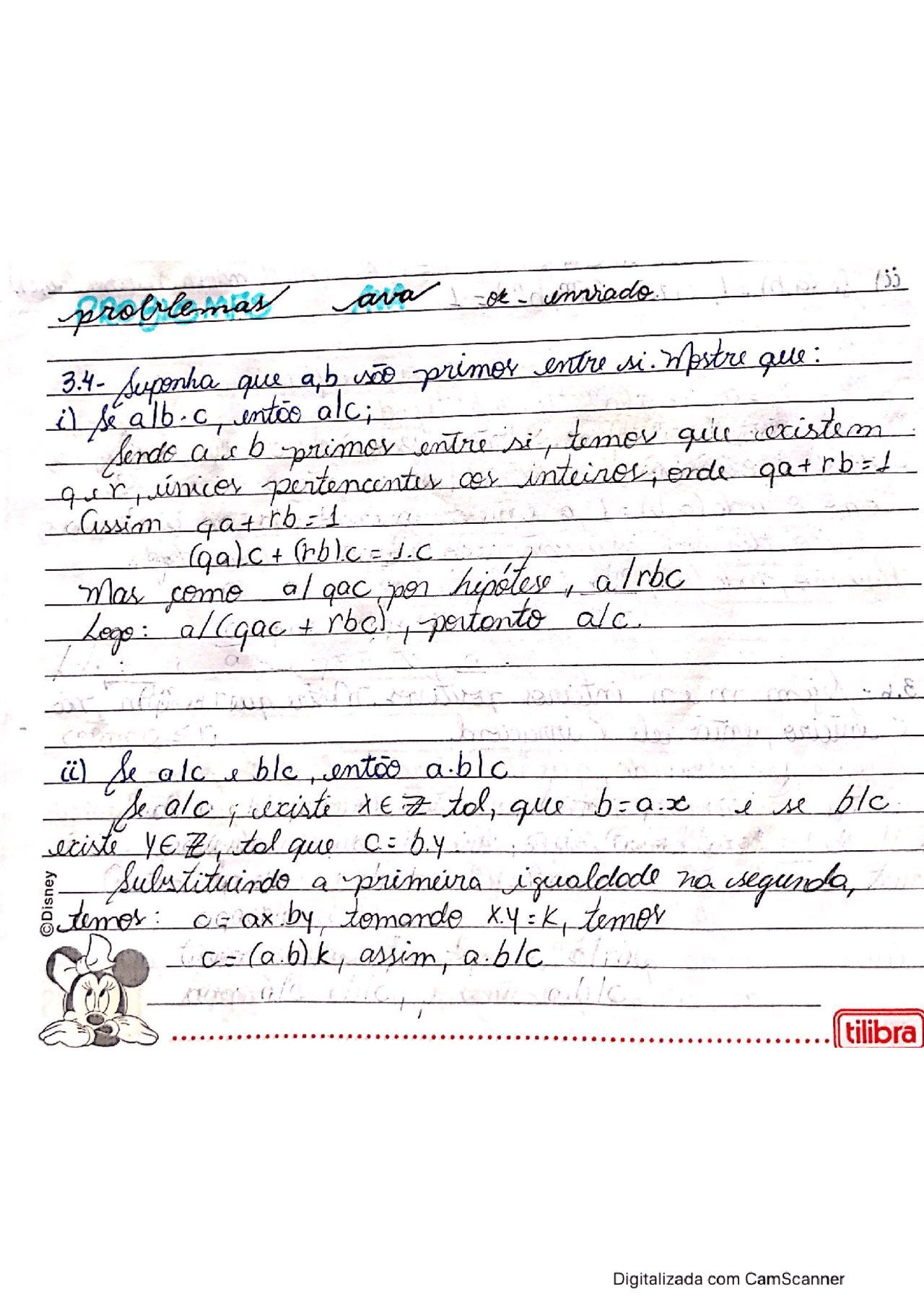 Exercícios Álgebra I Docsity