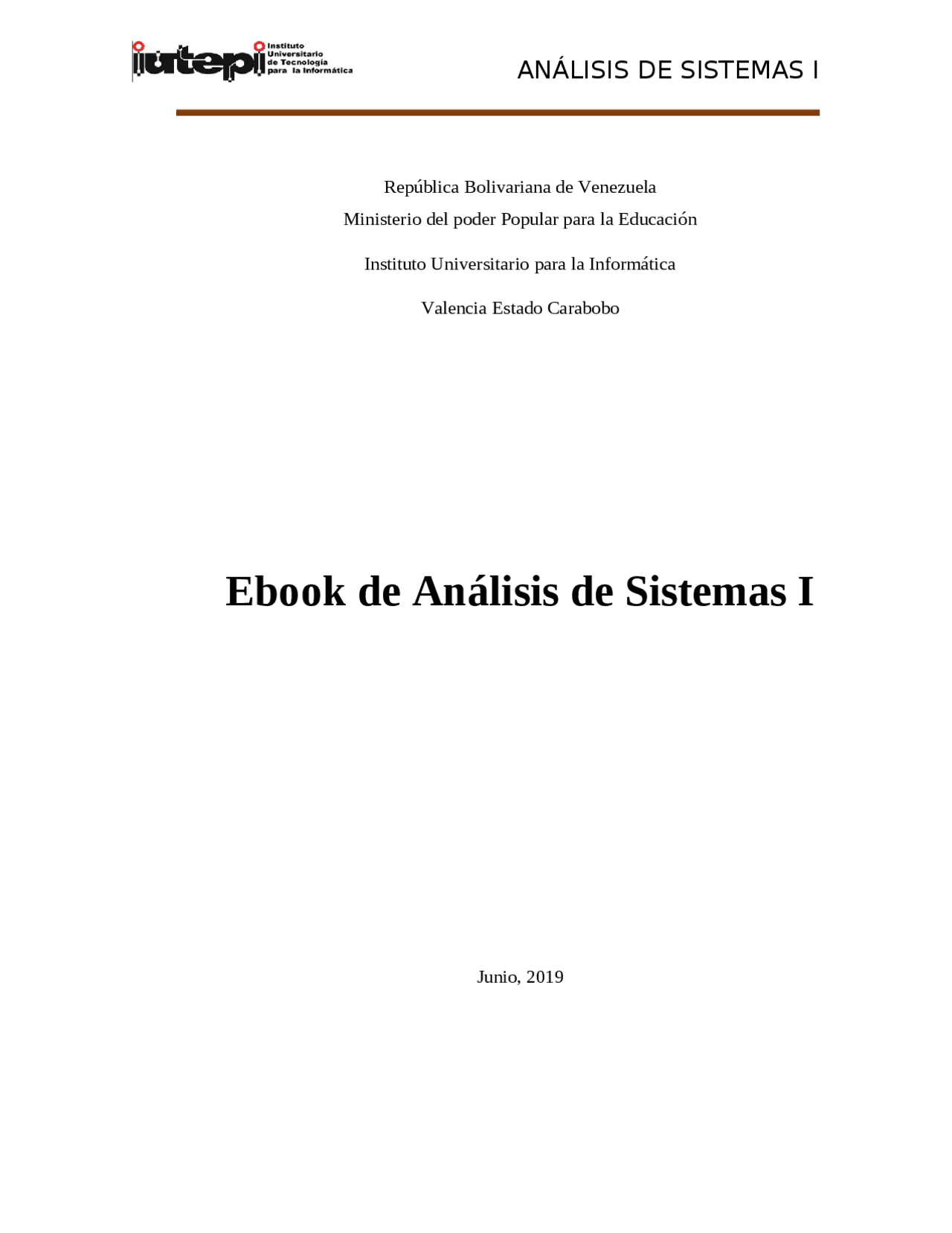 Análisis De Sistemas Docsity