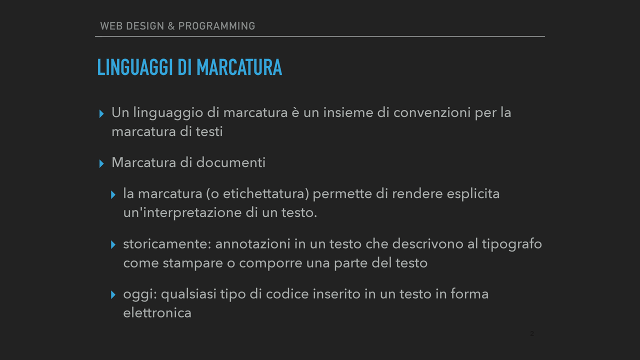 Slide Specifiche Xml Informatica Docsity