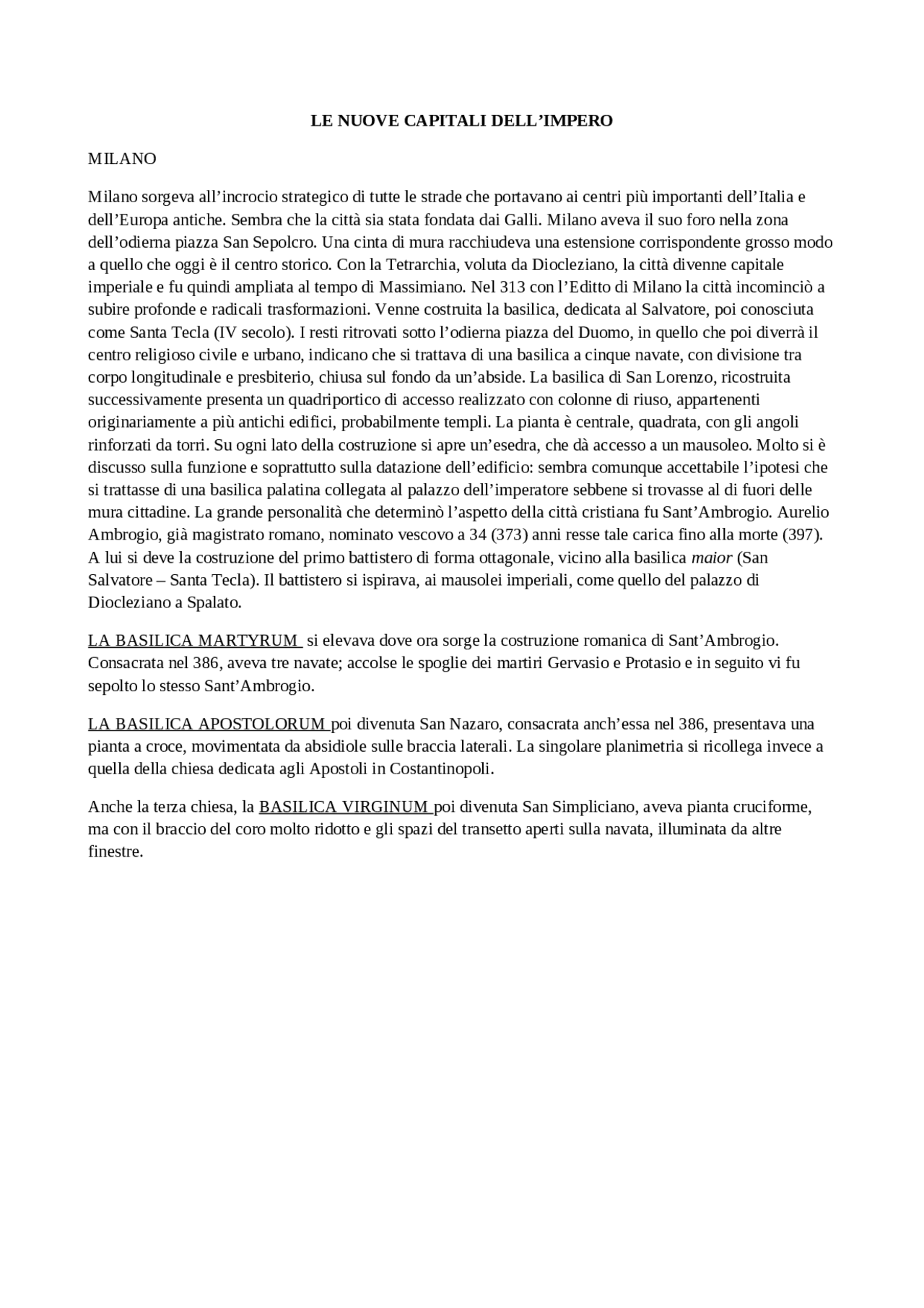 Capitolo 3 Arte Nel Tempo Docsity