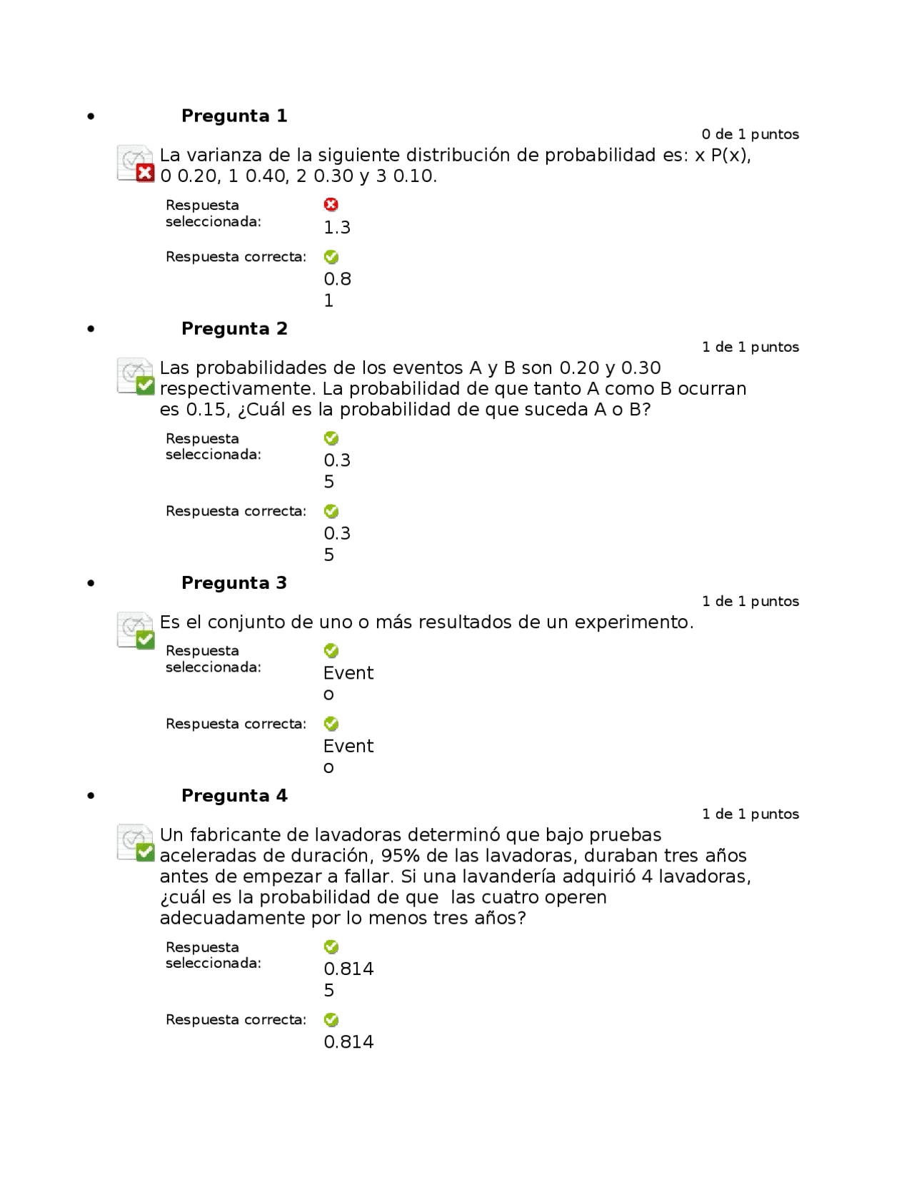Actvidad 6 Estadistica Ejercicios De Estática Docsity