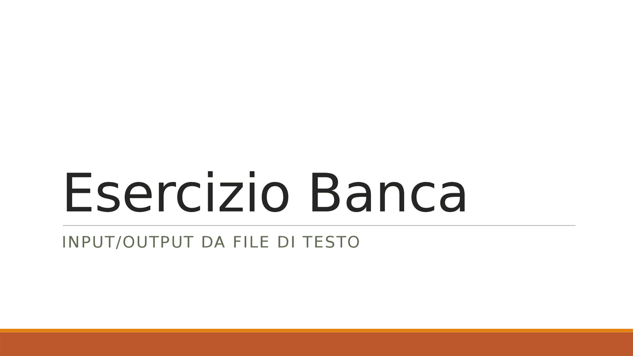 Java La Gestione Dellinputoutput Docsity