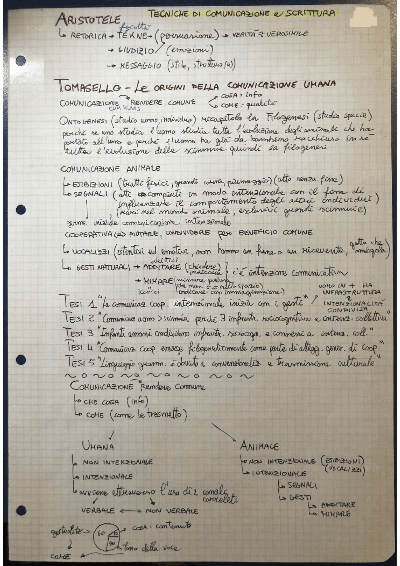 Riassunto TECNICHE DI COMUNICAZIONE E SCRITTURA Credito Libero ...