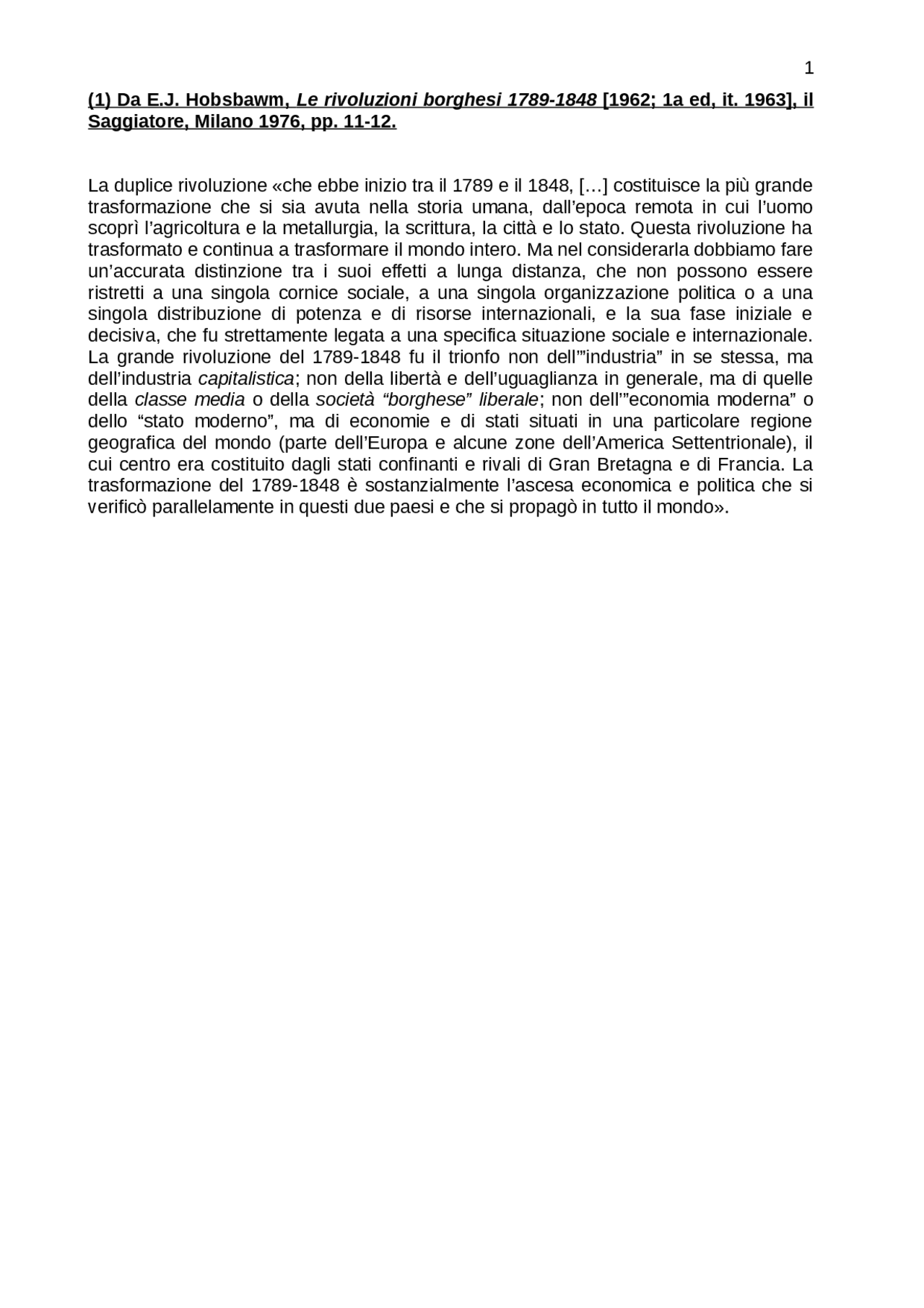 Antologia Sul Risorgimento Docsity