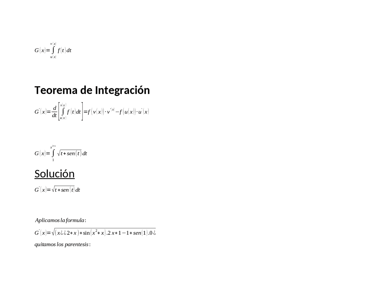 Calculo Integral - Ejercicios avanzados - Docsity