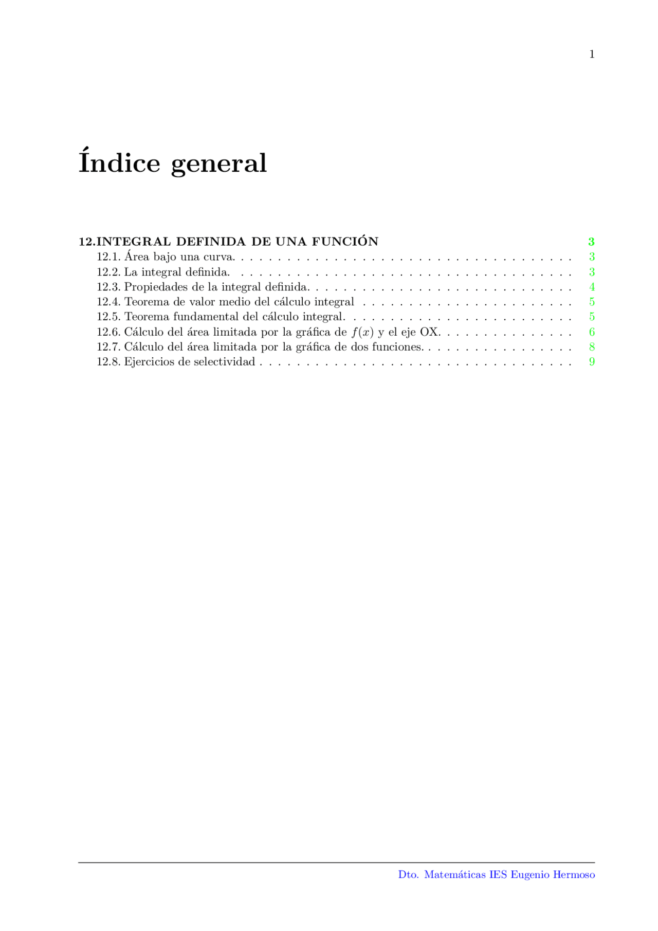 Integrales Ejercicios Docsity