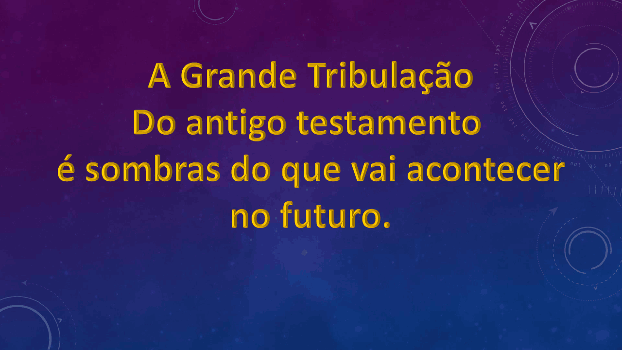 Estudo sobre tribulação | Notas de estudo História - Docsity