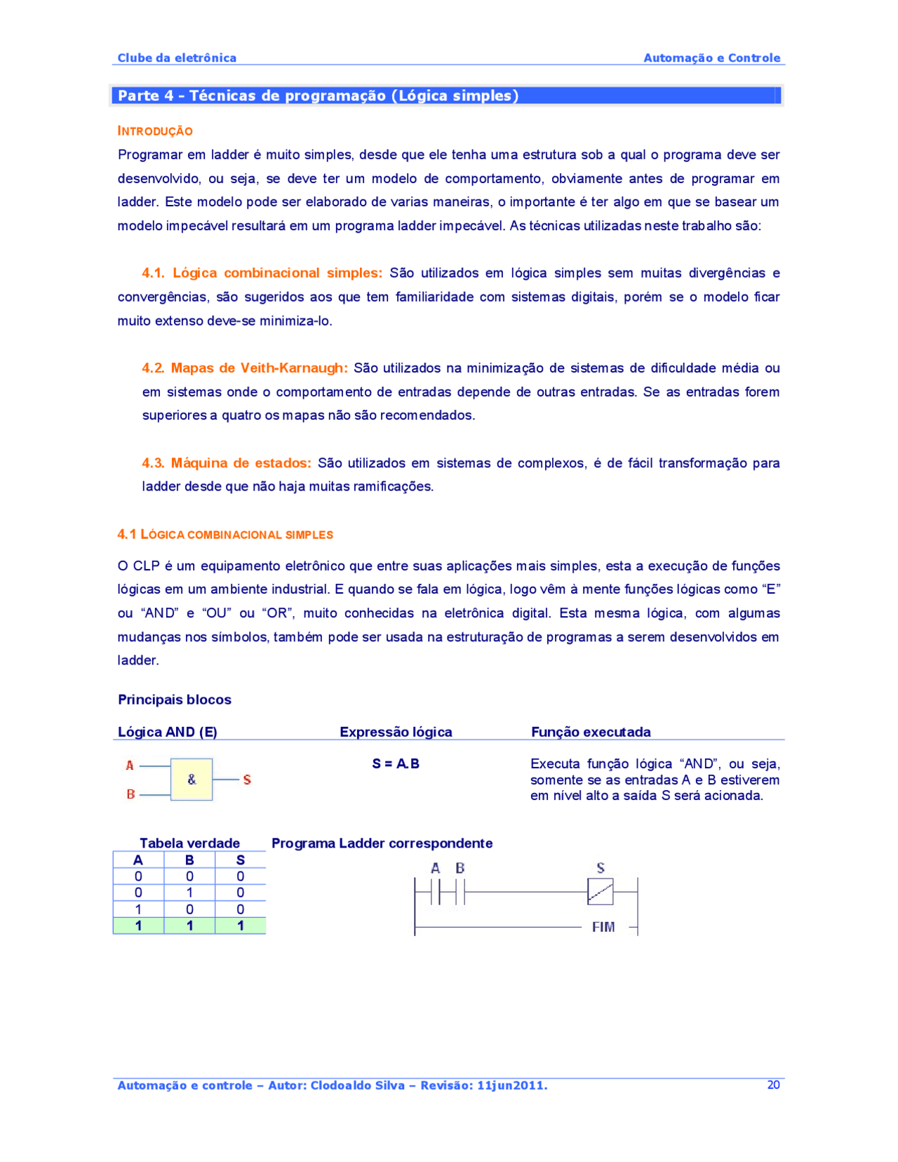 Técnicas De Programação Lógica Simples Docsity