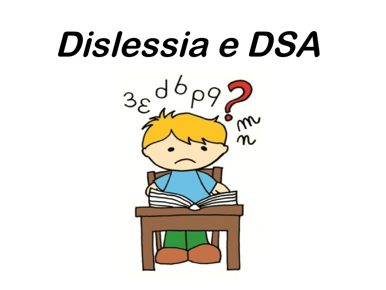 Dsa Disturbi Specifici Dellapprendimento Dislessia Docsity
