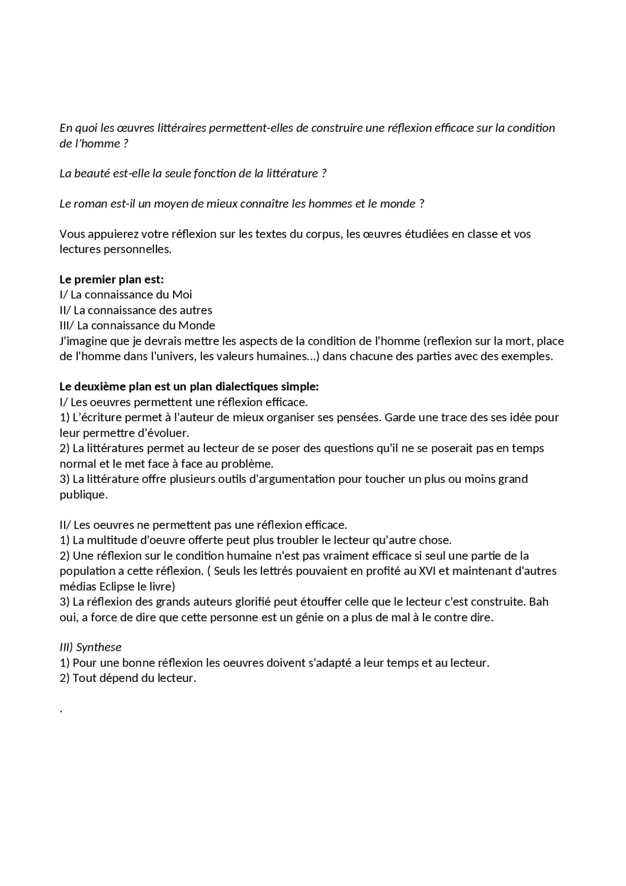 Elle vise à distraire ou à instruire? - Docsity