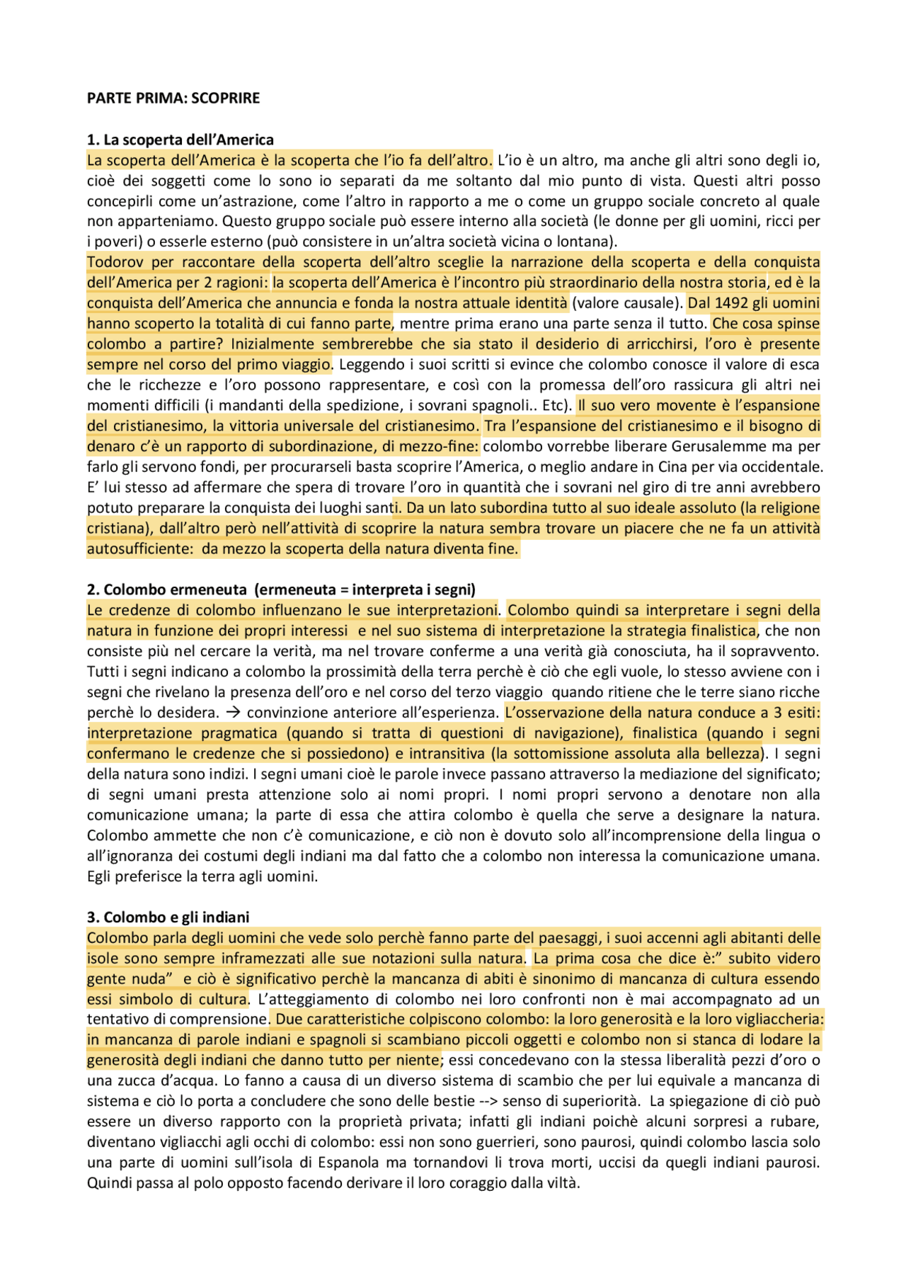 Todorov Comunicazione Interculturale Docsity