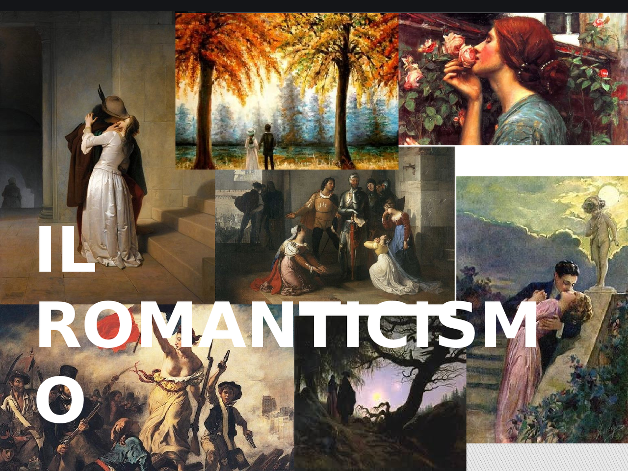 Il romanticismo italiano - Docsity