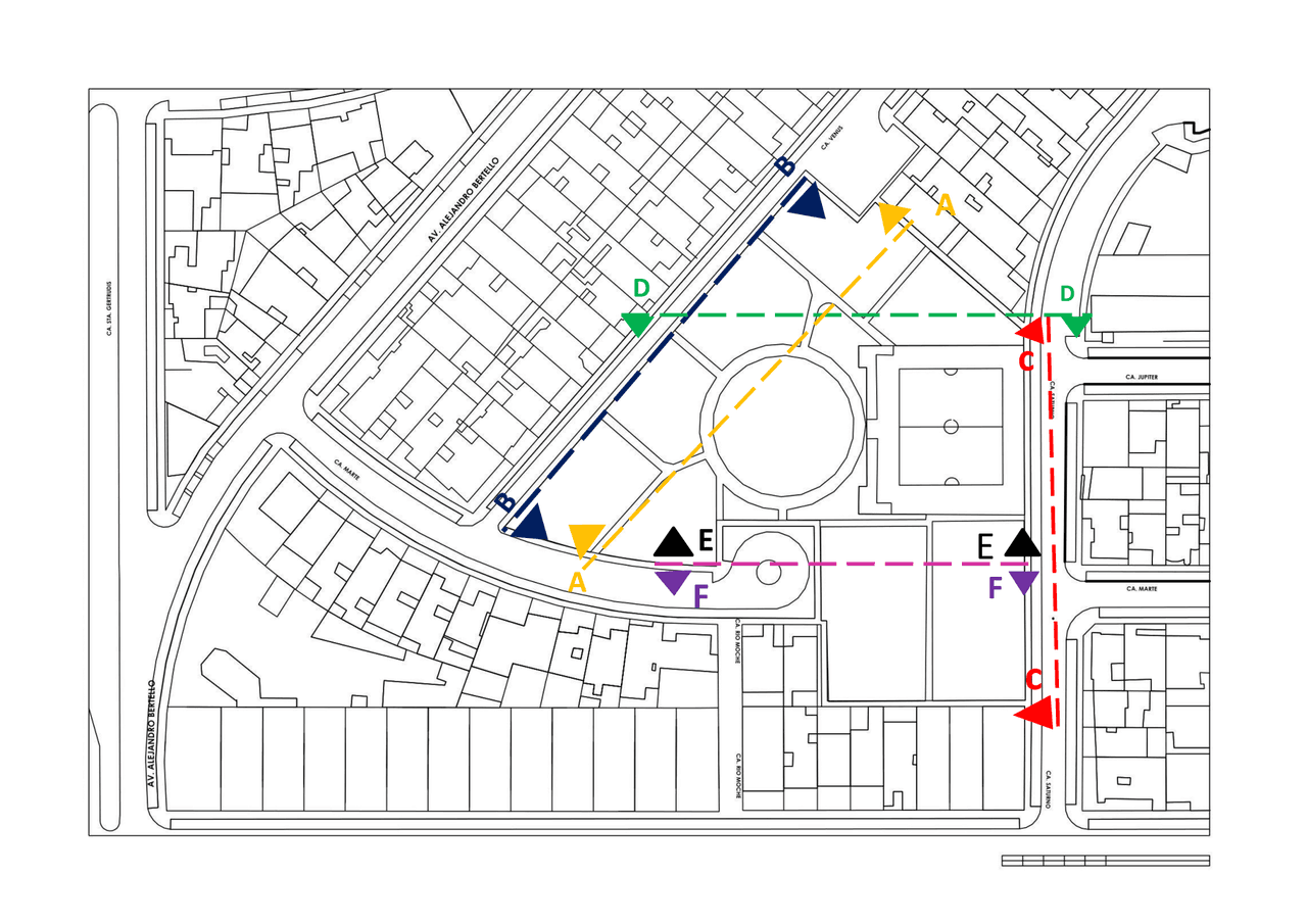 PLANO NOLLI Y CORTES DELA HUACA LA LUZ | Guías, Proyectos ...