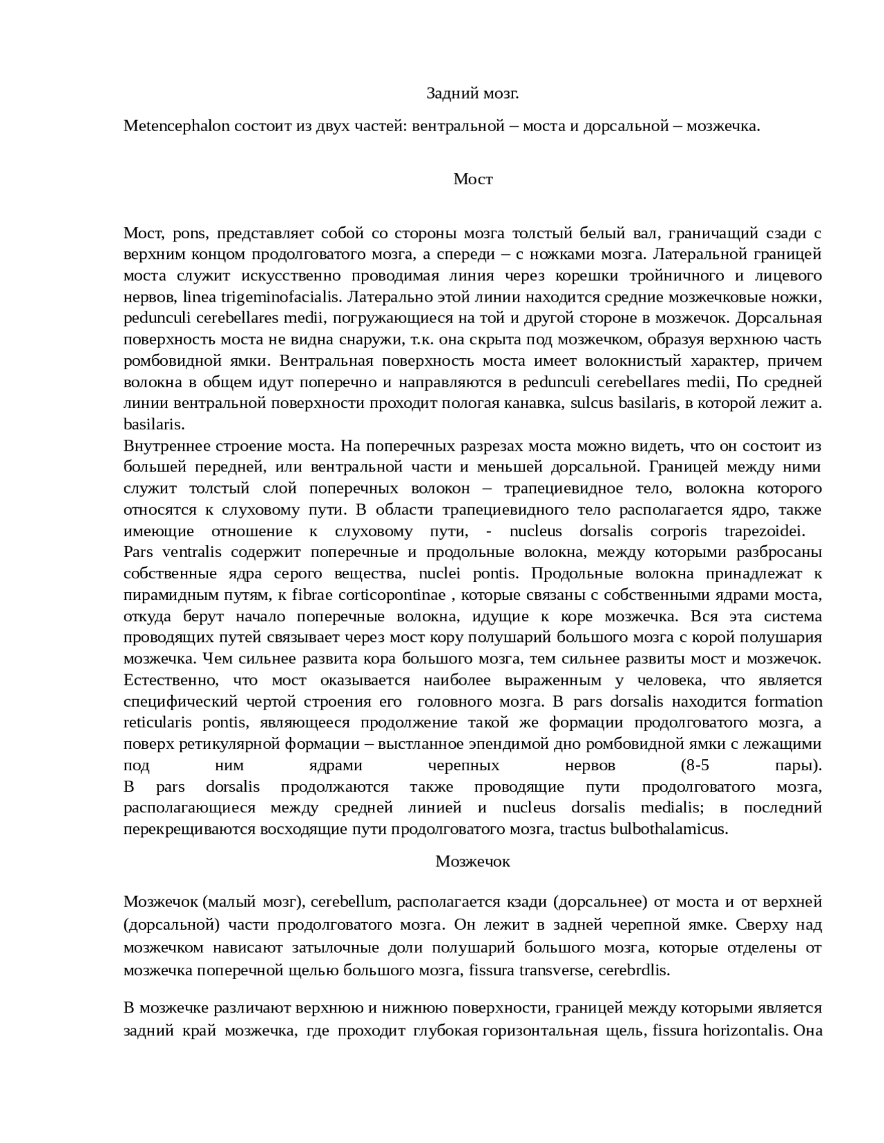 Анатомия Описание нервной системы Docsity