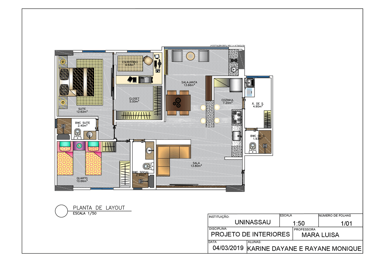 Projeto De Interiores Trabalhos Projeto Estrutural E Arquitetura