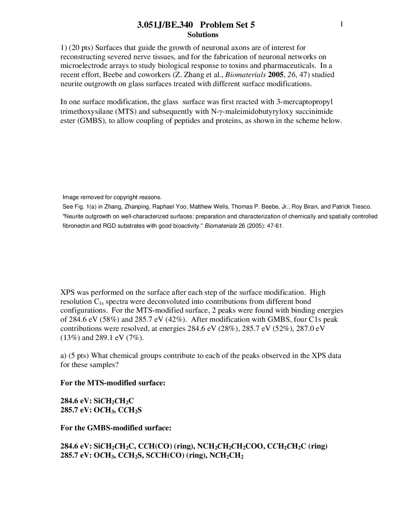 Materials For Biomedical Applications Homework Solutions Docsity