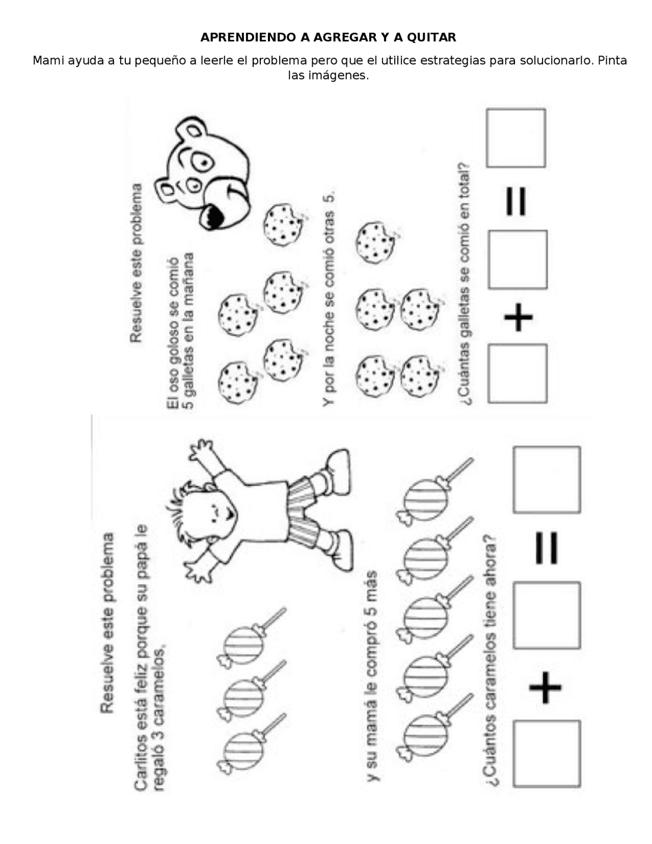 APRENDIENDO A SUMAR Y RESTAR - Docsity