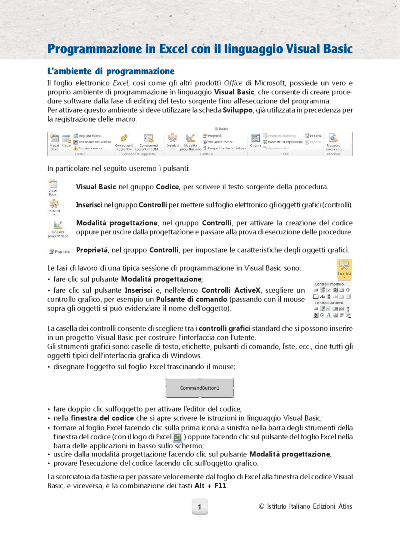 Visual Basic Manuale Docsity