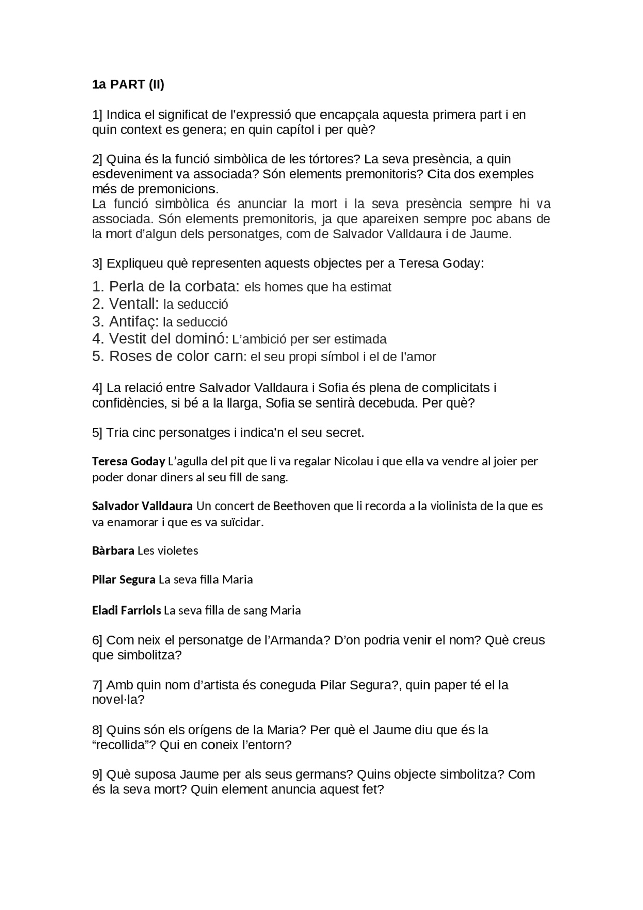 Mirall Trencat Exercicis Ejercicios De Catalán Docsity