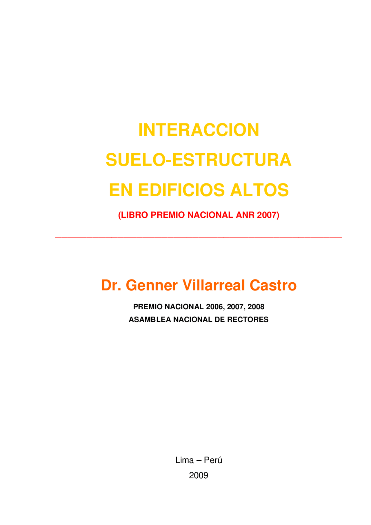 INTERACCION SUELO-ESTRUCTURA EN EDIFICIOS ALTOS - Docsity