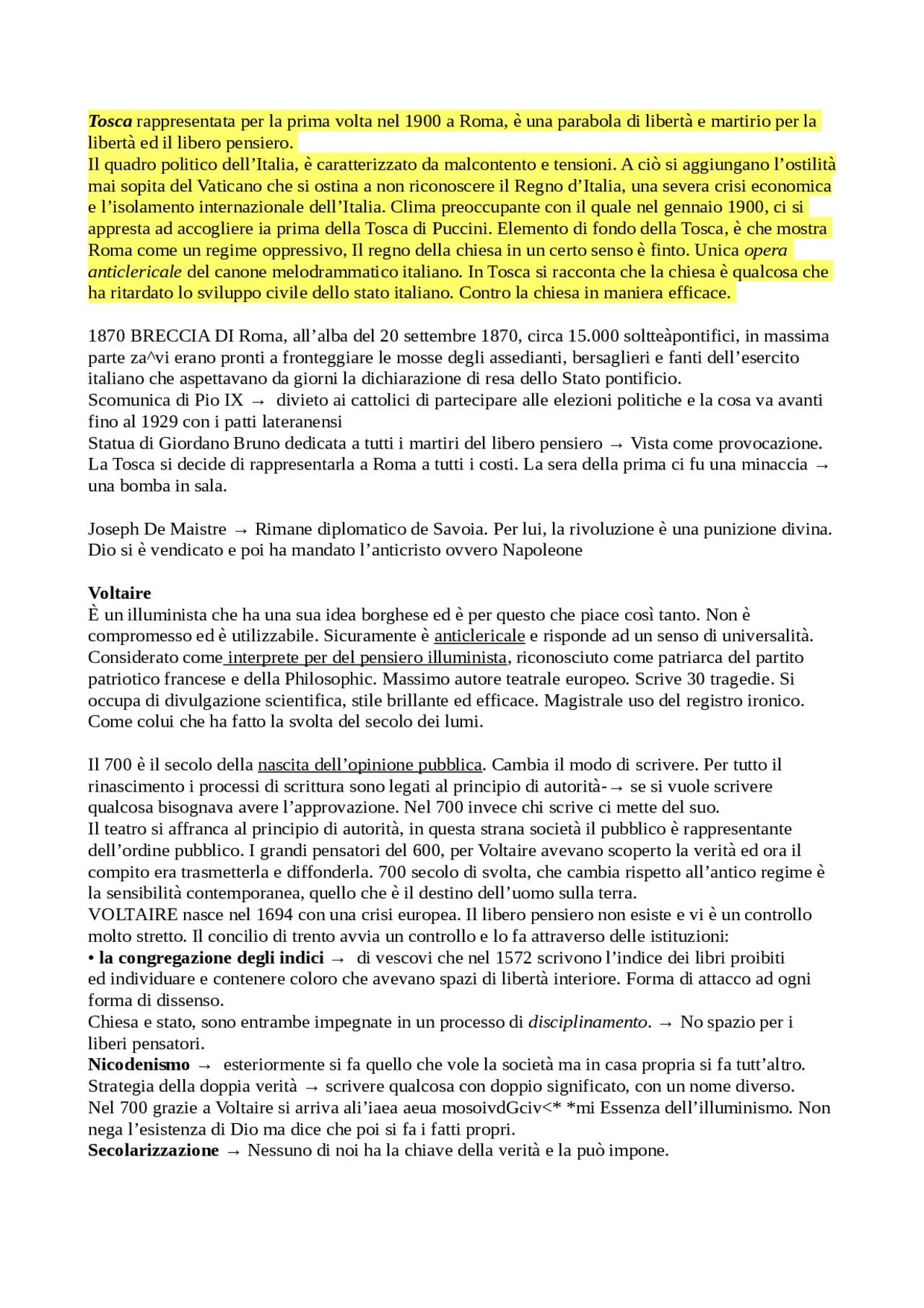 Appunti Completi Di Storia Moderna 2 Docsity