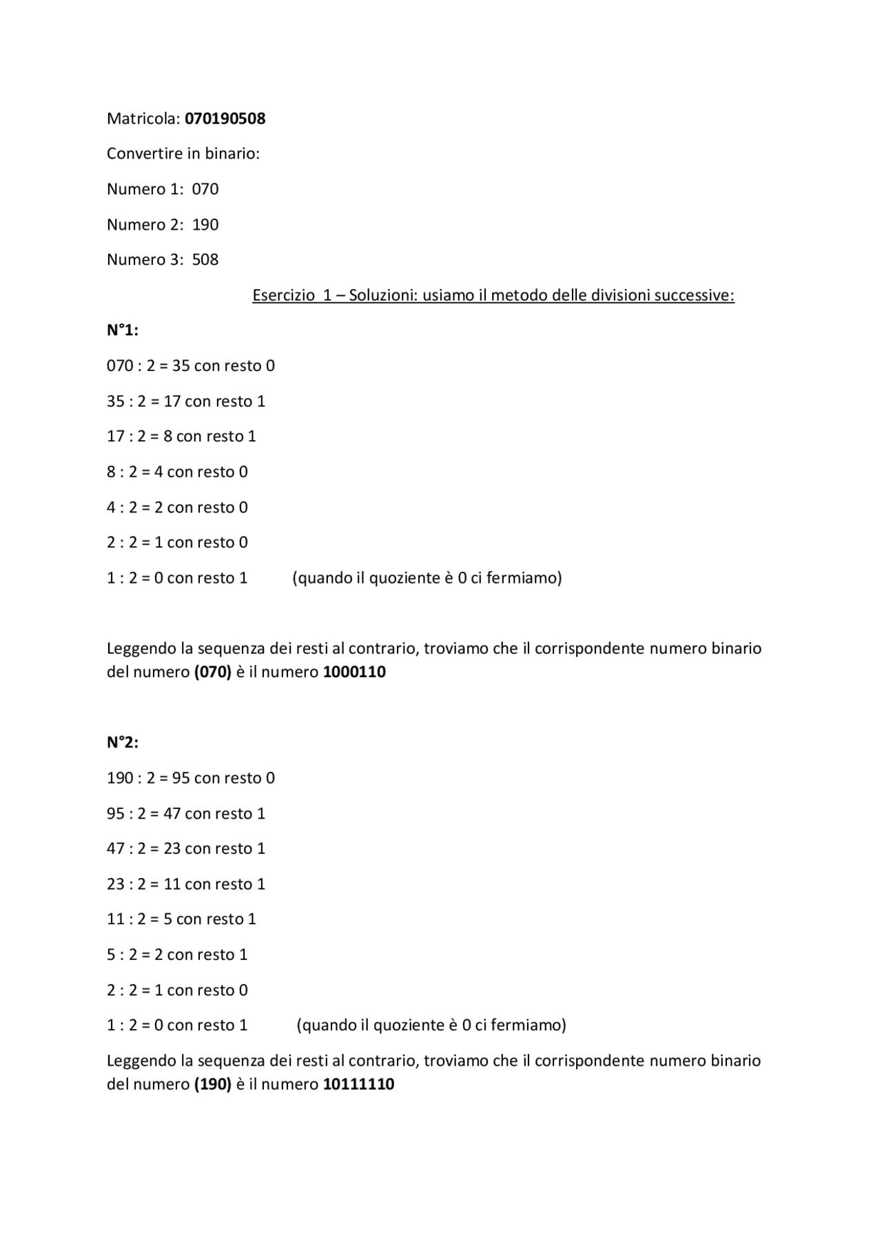 Elaborato Codifica 1 Sistemi Di Elaborazioni Delle Informazioni Docsity