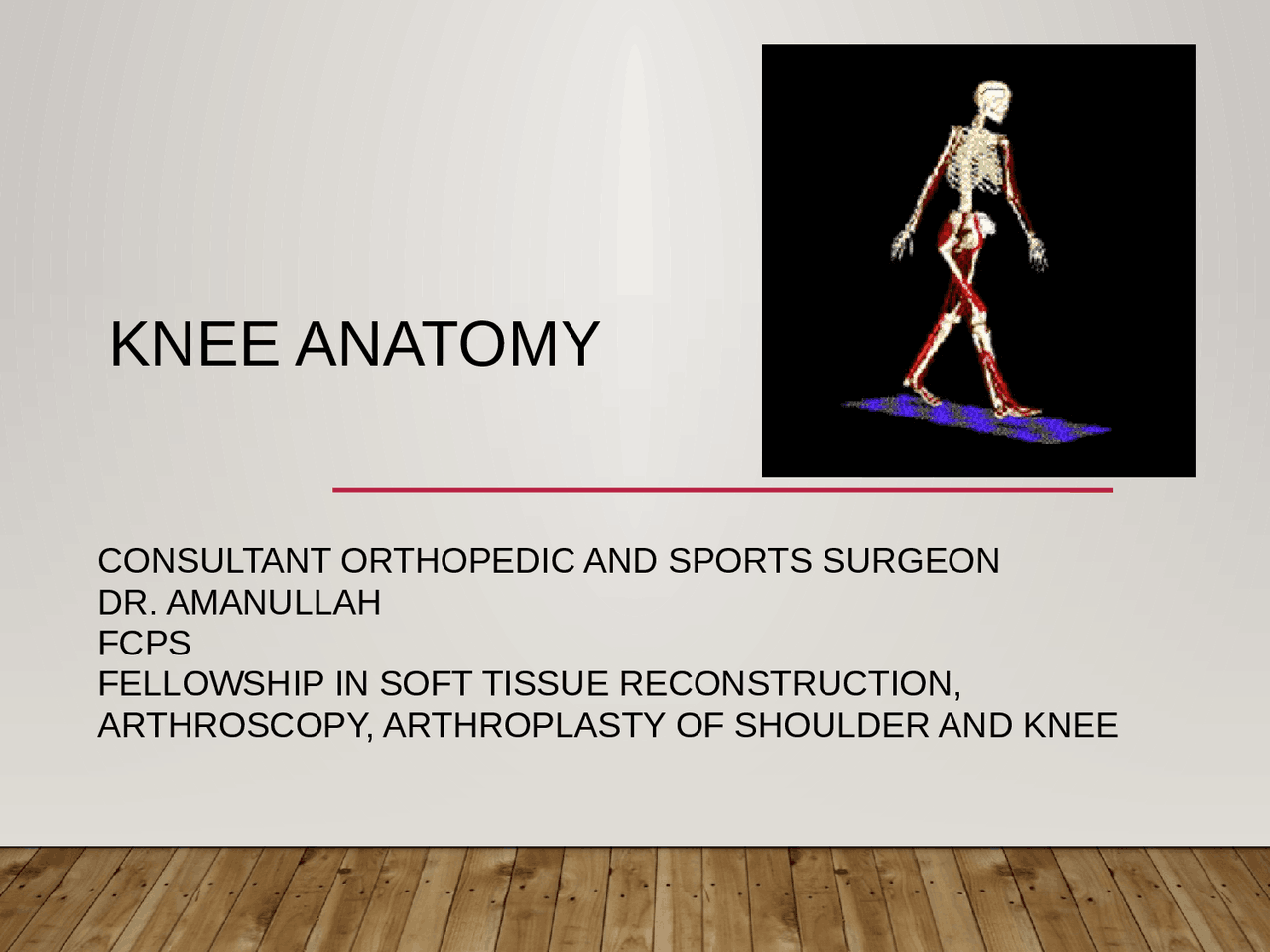 Antomy of knee joint with clinical importnace - Docsity