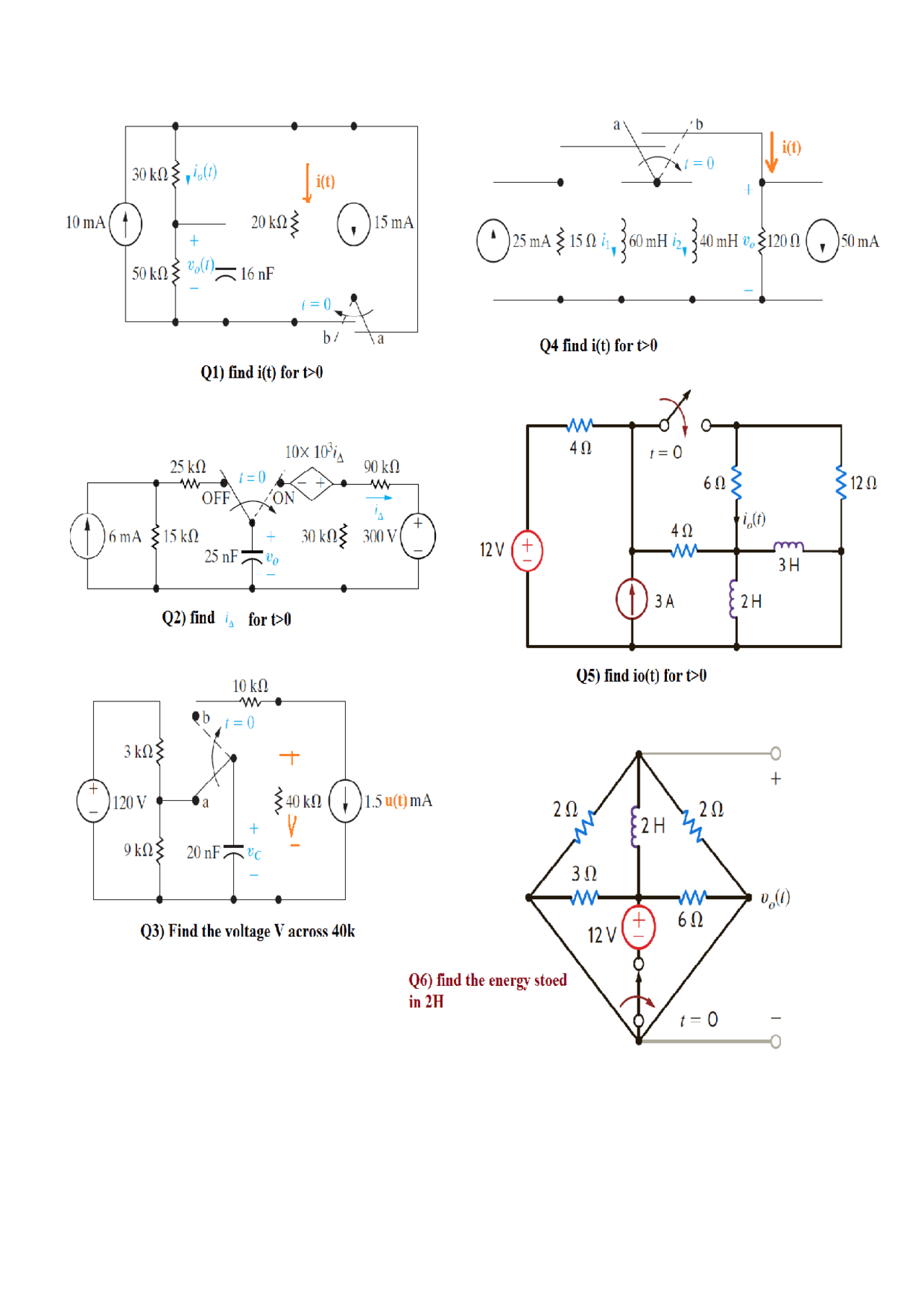Electrical Circuits Docsity