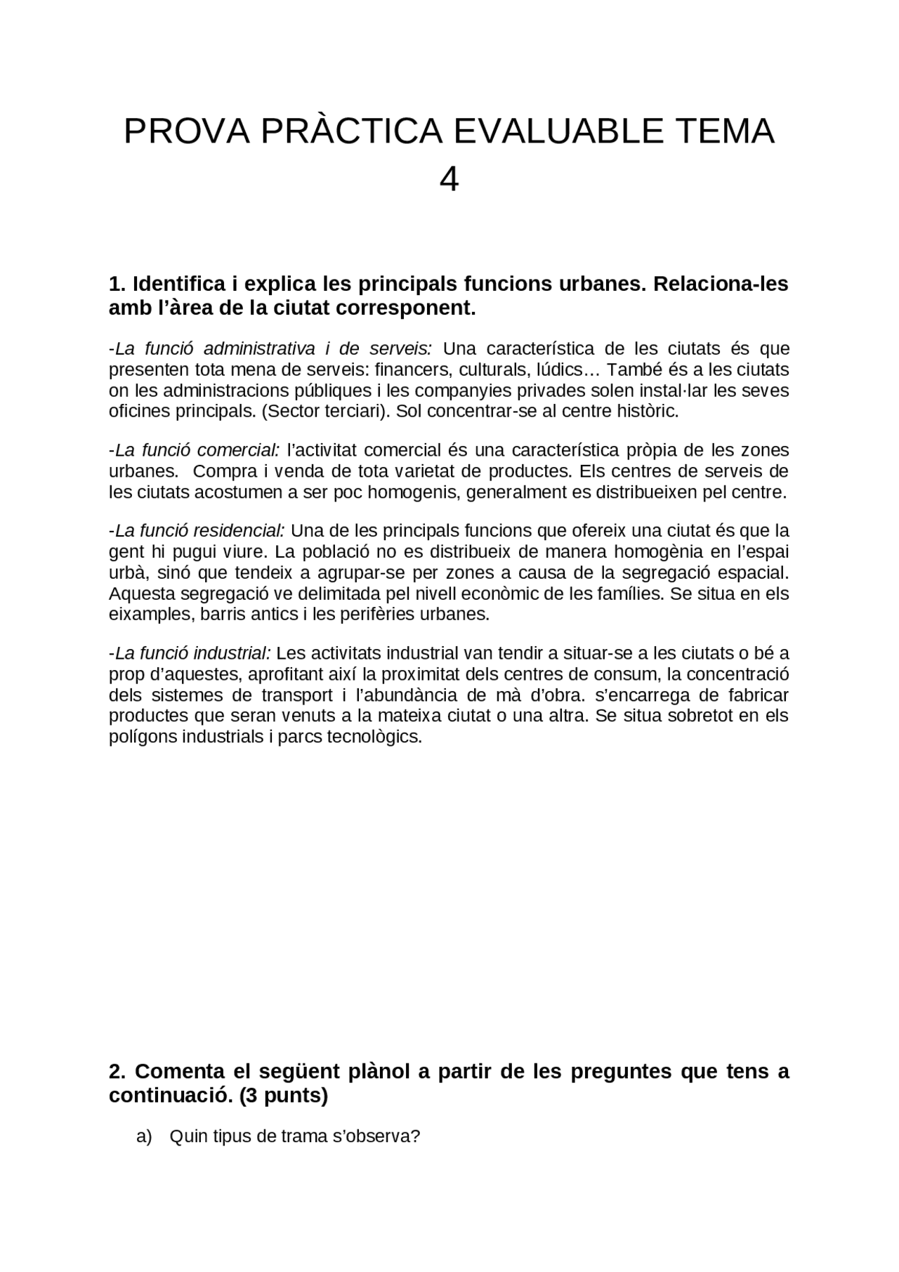 Geografia Selectivitat Docsity