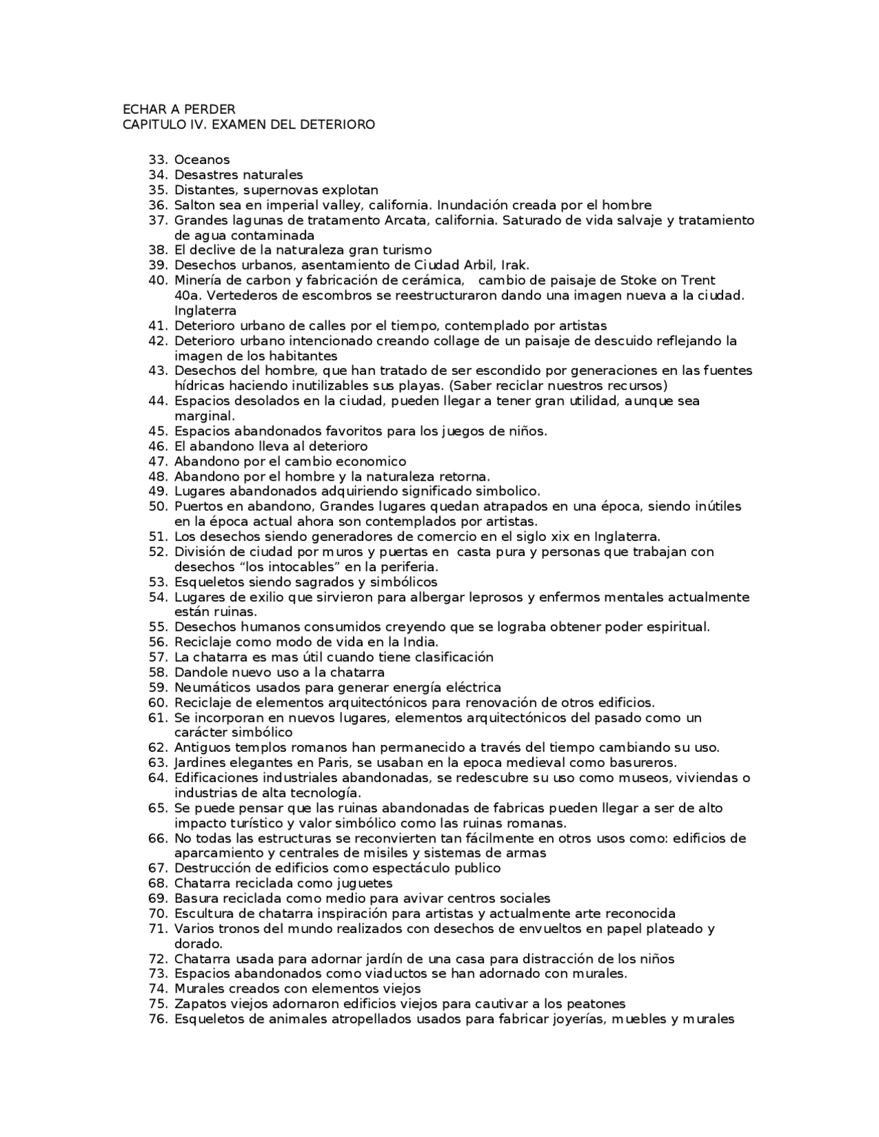 Resumen cap 4 ECHAR A PERDER - Docsity