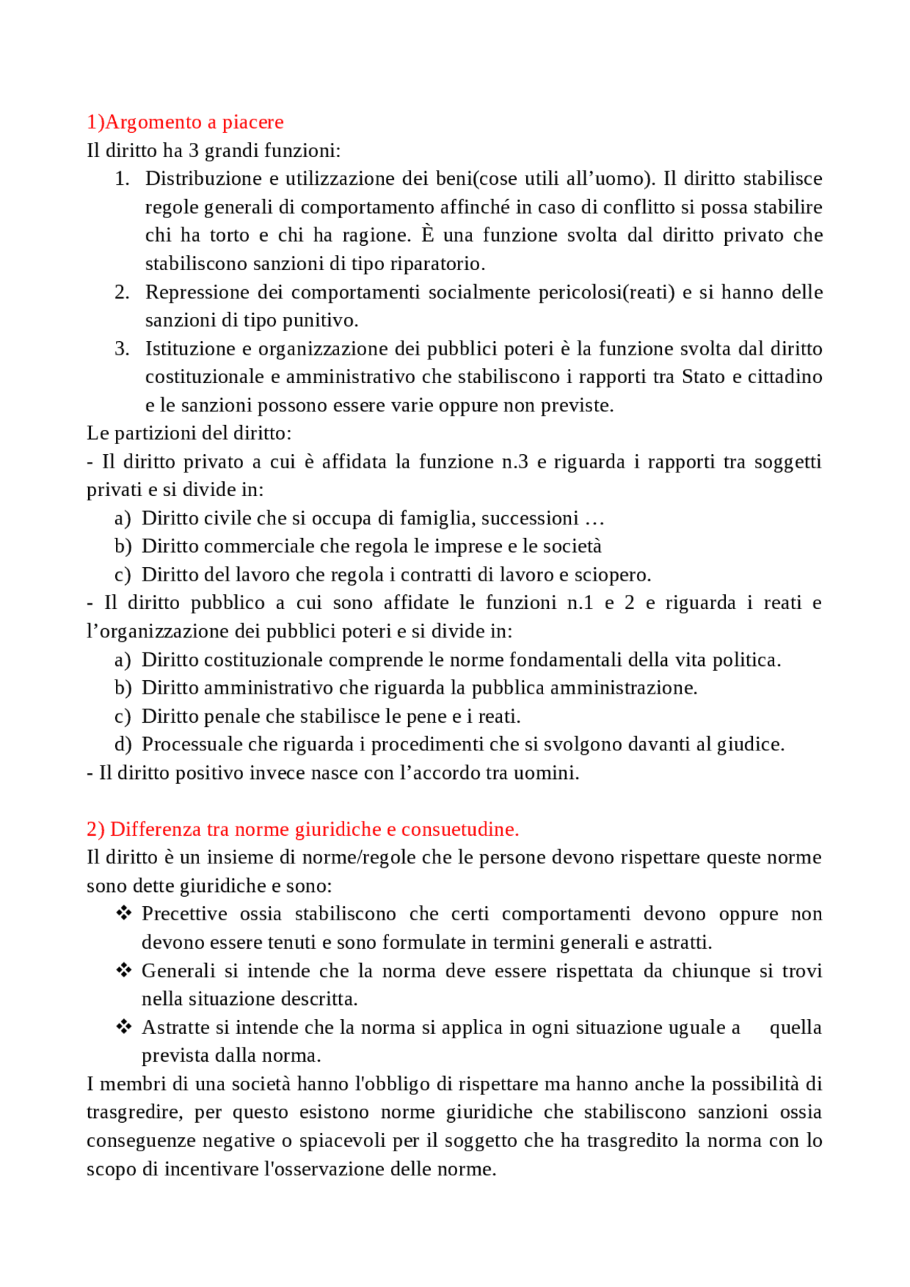 Il Diritto Docsity
