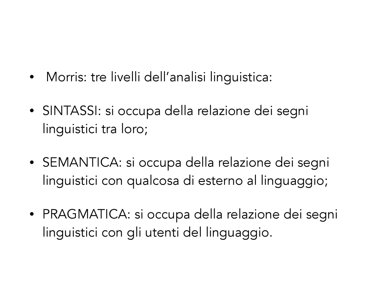 Slides Filosofia Del Linguaggio Docsity