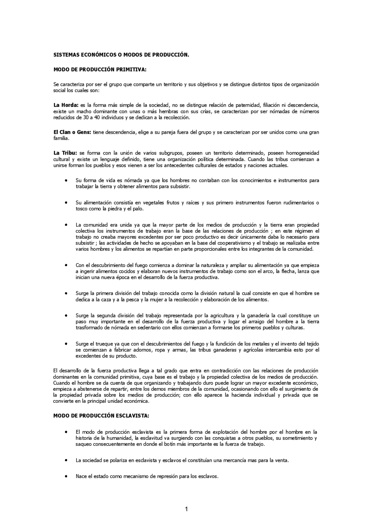 MODELOS DE PRODUCCION - Docsity