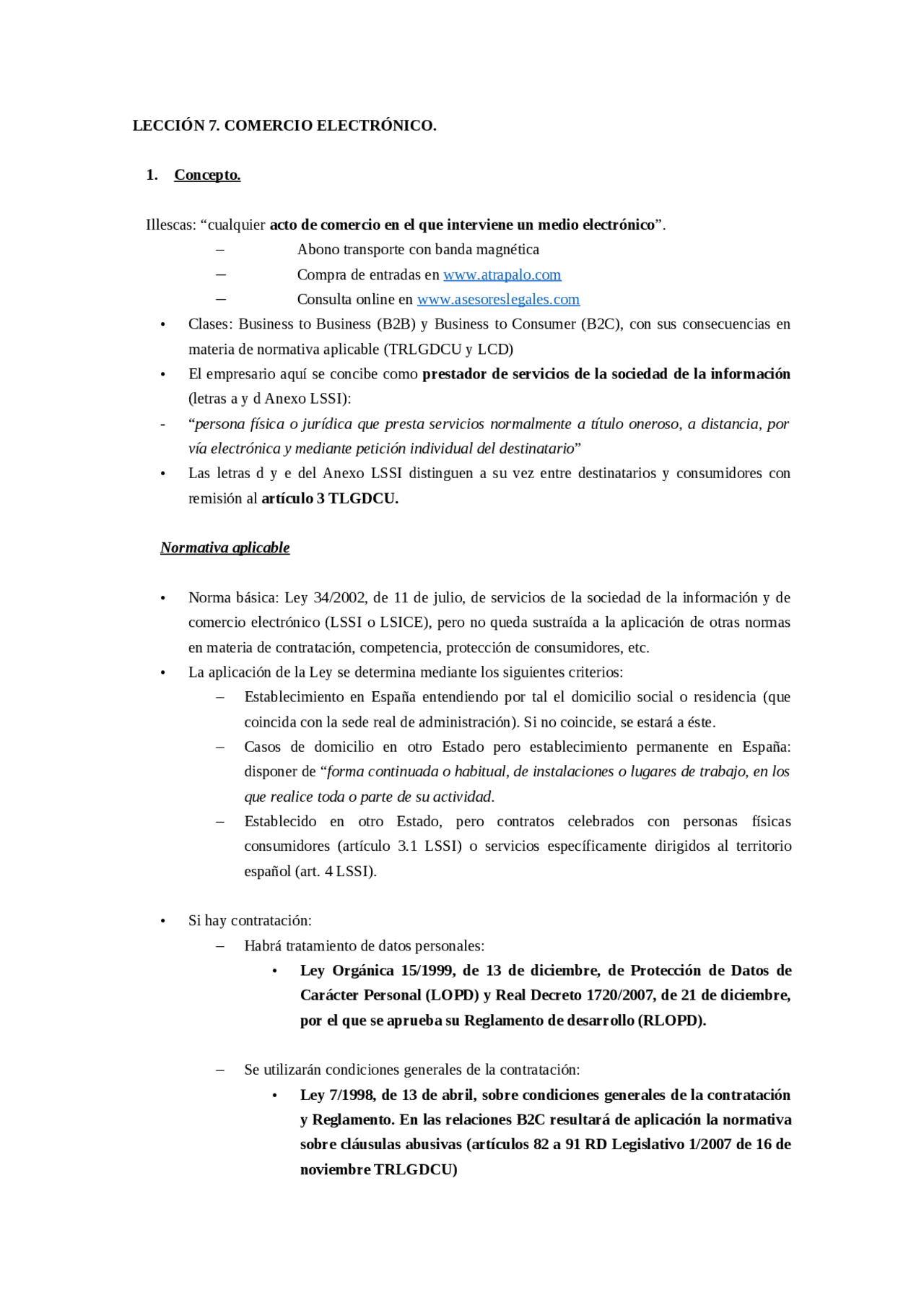 Comercio electronico - Docsity