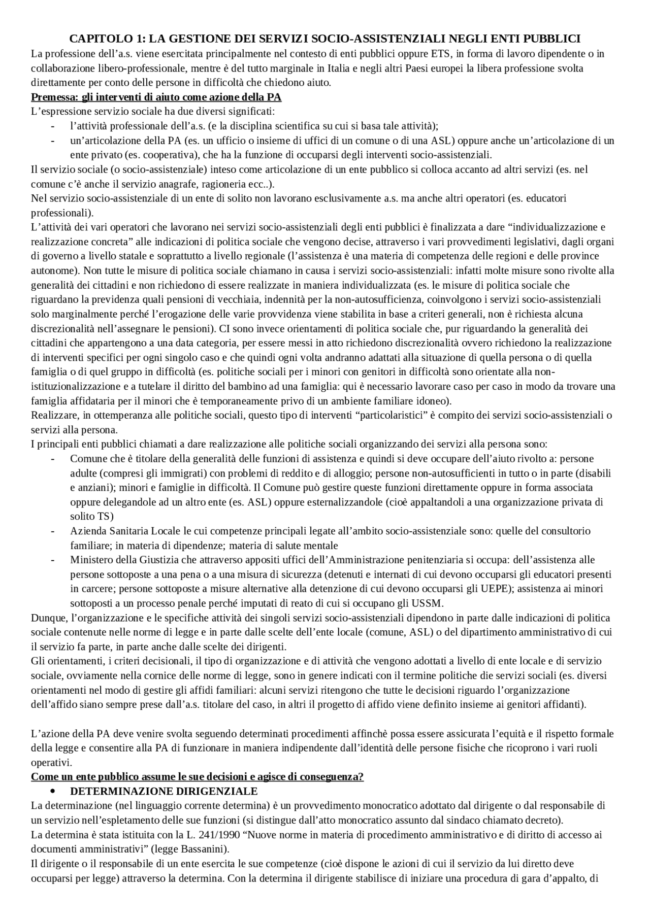 Linee Guida E Procedure Di Servizio Sociale Manuale Ragionato Per Lo