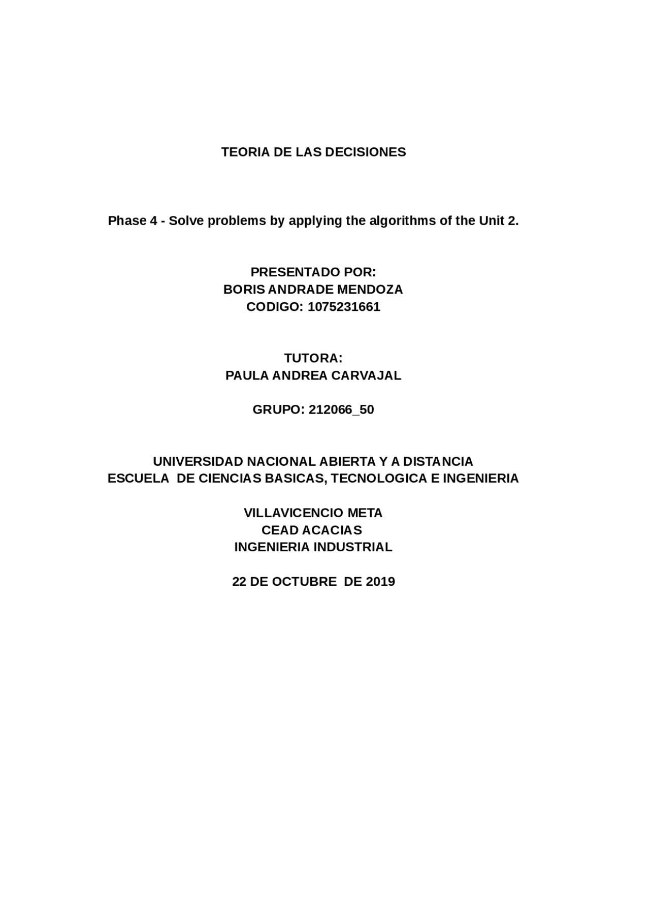 Phase 4 boris andrade phase 4 phase 4 - Docsity