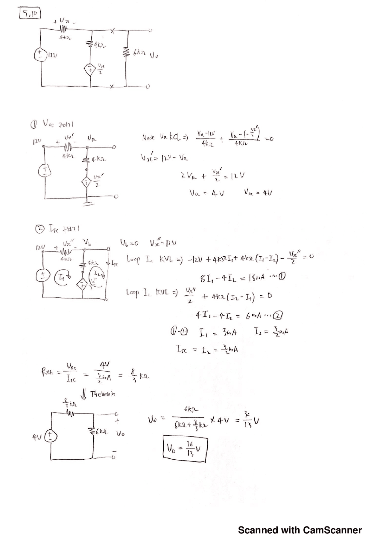 Engineering Circuit Analysis 11th E510 Exams Engineering Docsity