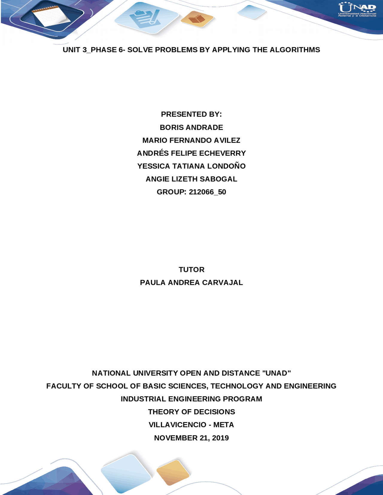 Tc3 phase 6 boris andrade phase 6 - Docsity