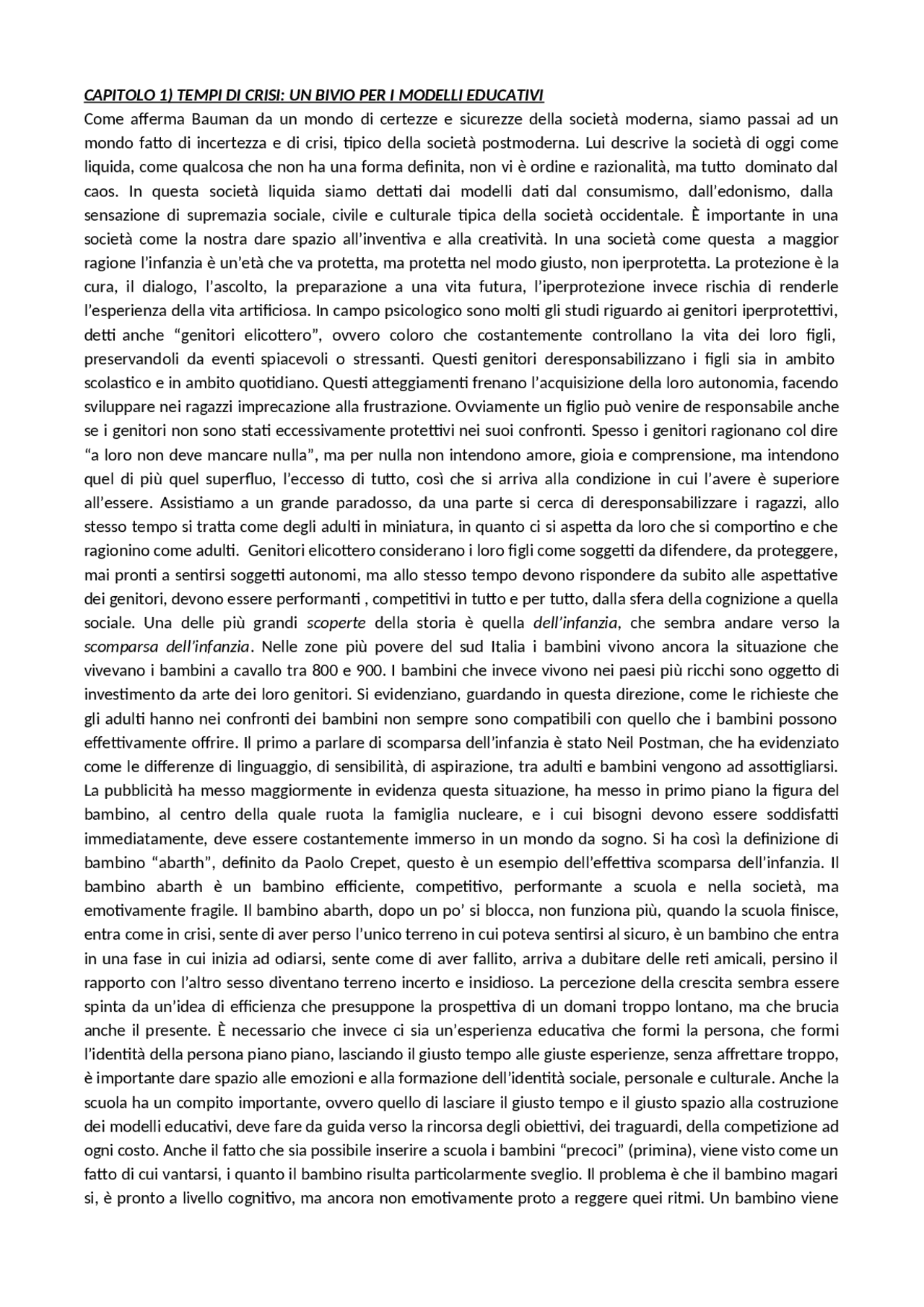 Le Prove Della Vita Docsity