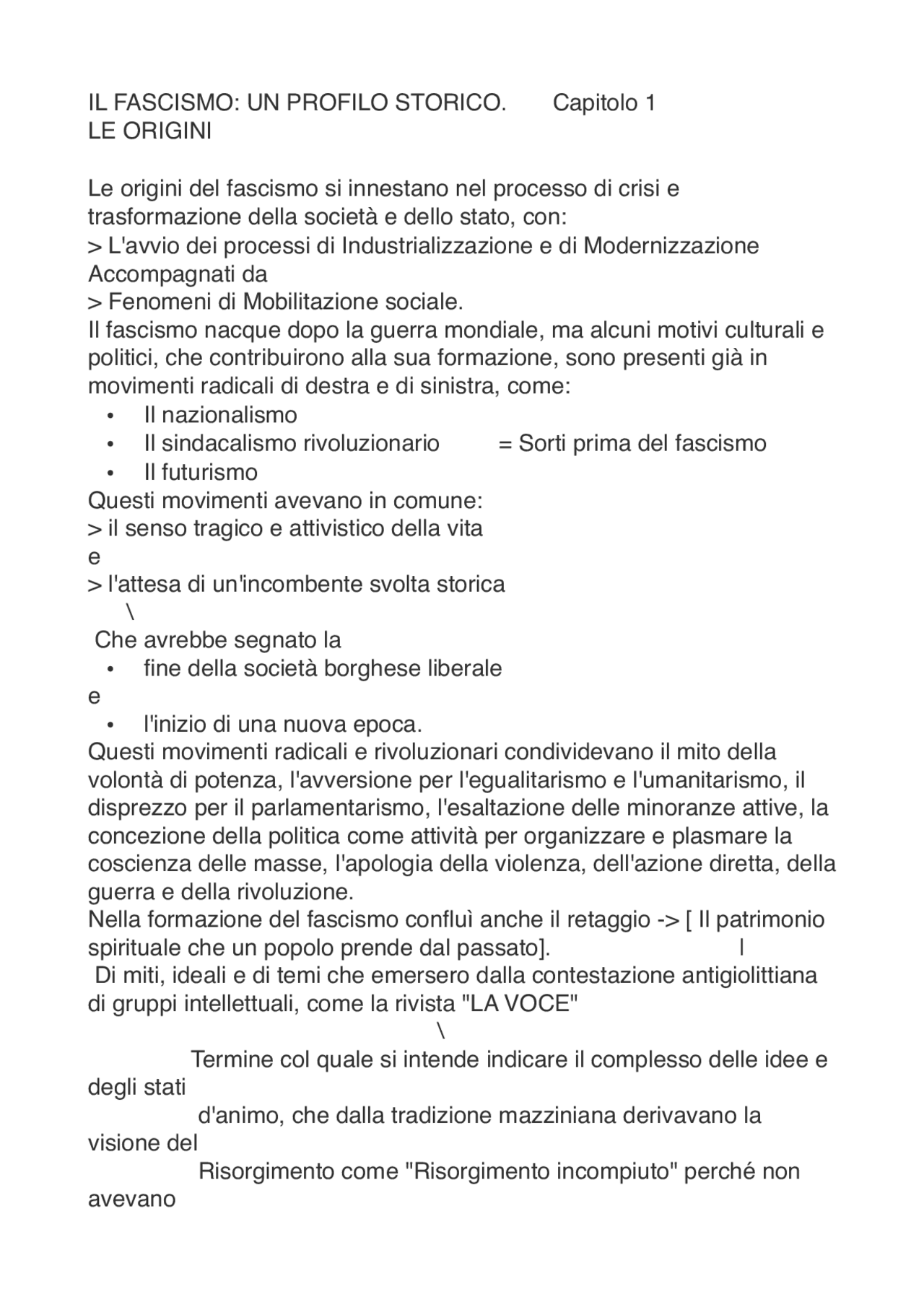 Fascismo Storia E Interpretazione Emilio Gentile Docsity