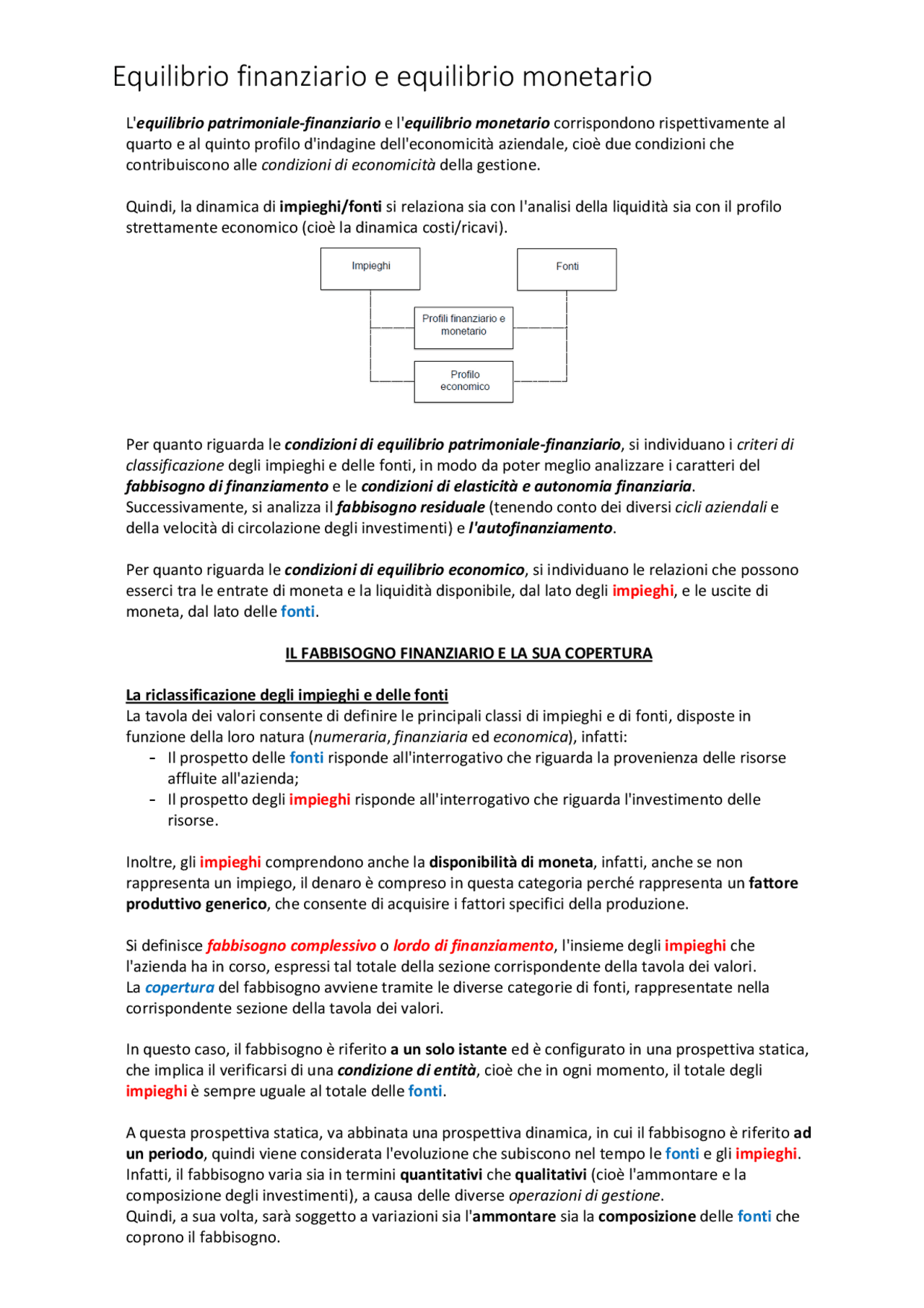 Economia Aziendale A. Tommasetti - Cap 16 - Equilibrio finanziario ed ...