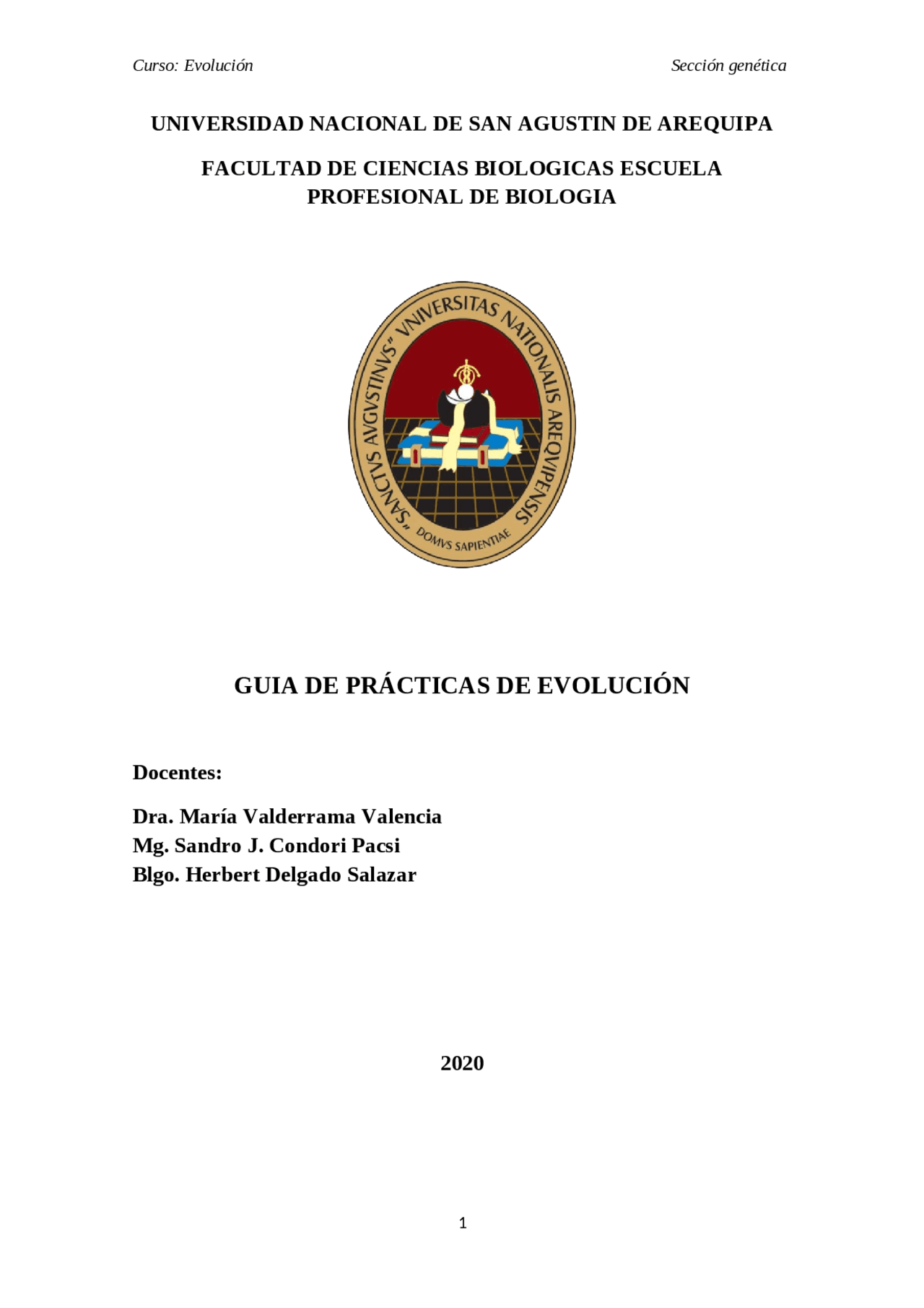 Practica De Evolucion Apuntes De Evolución Humana Docsity