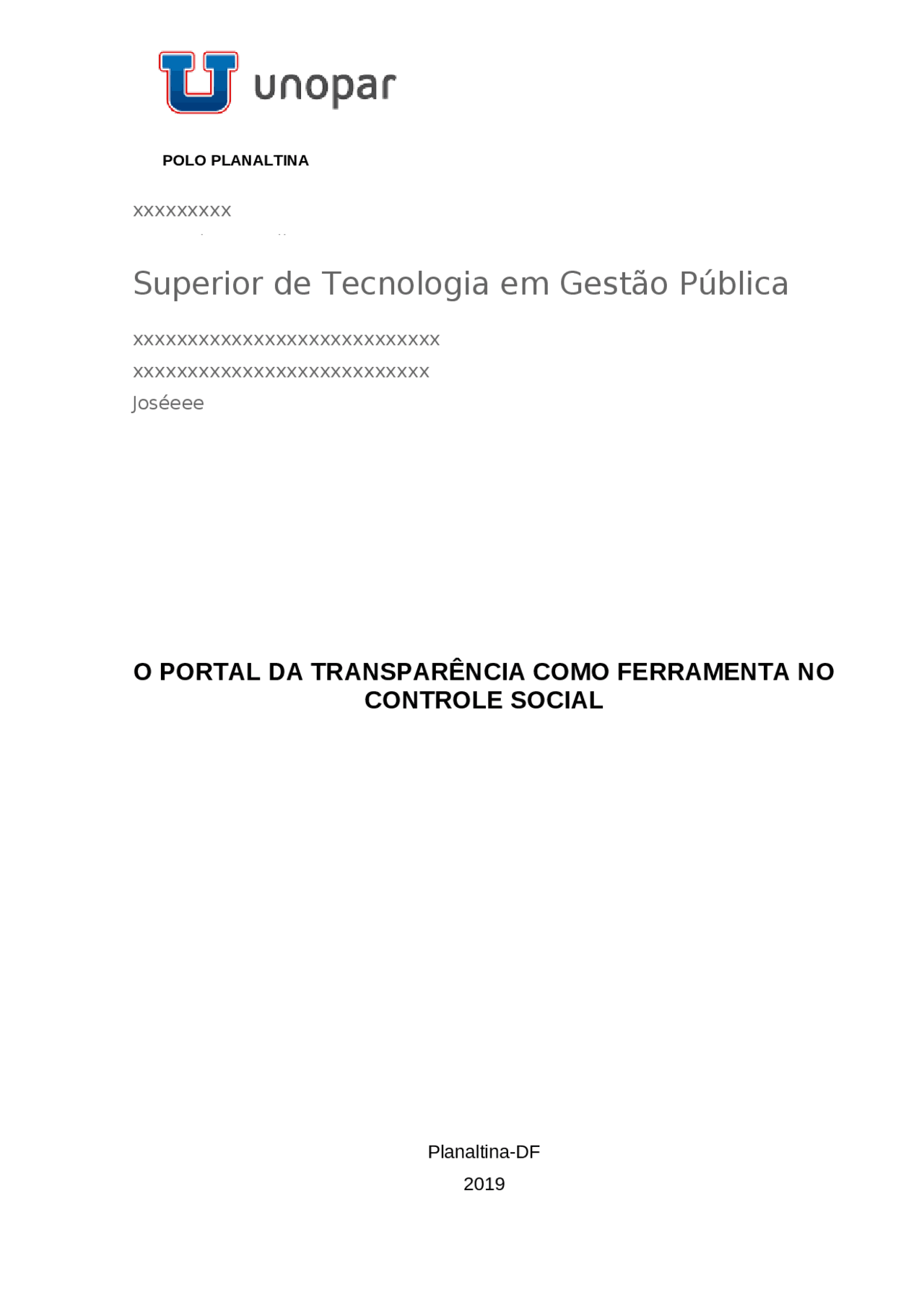 SÉrie PortfÓlio Unopar Docsity